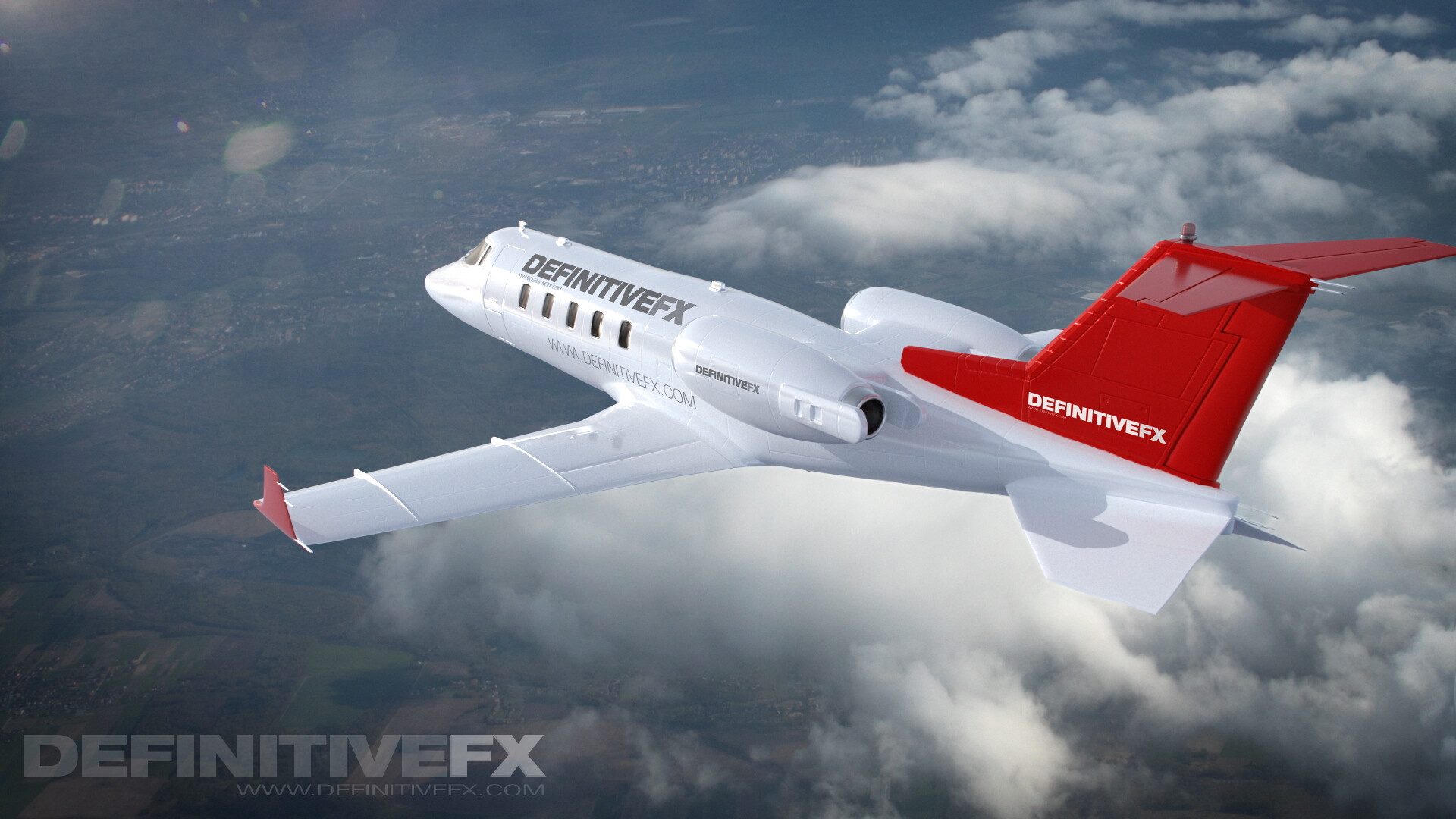 Dmitry G. - Business Jet 3D Animation