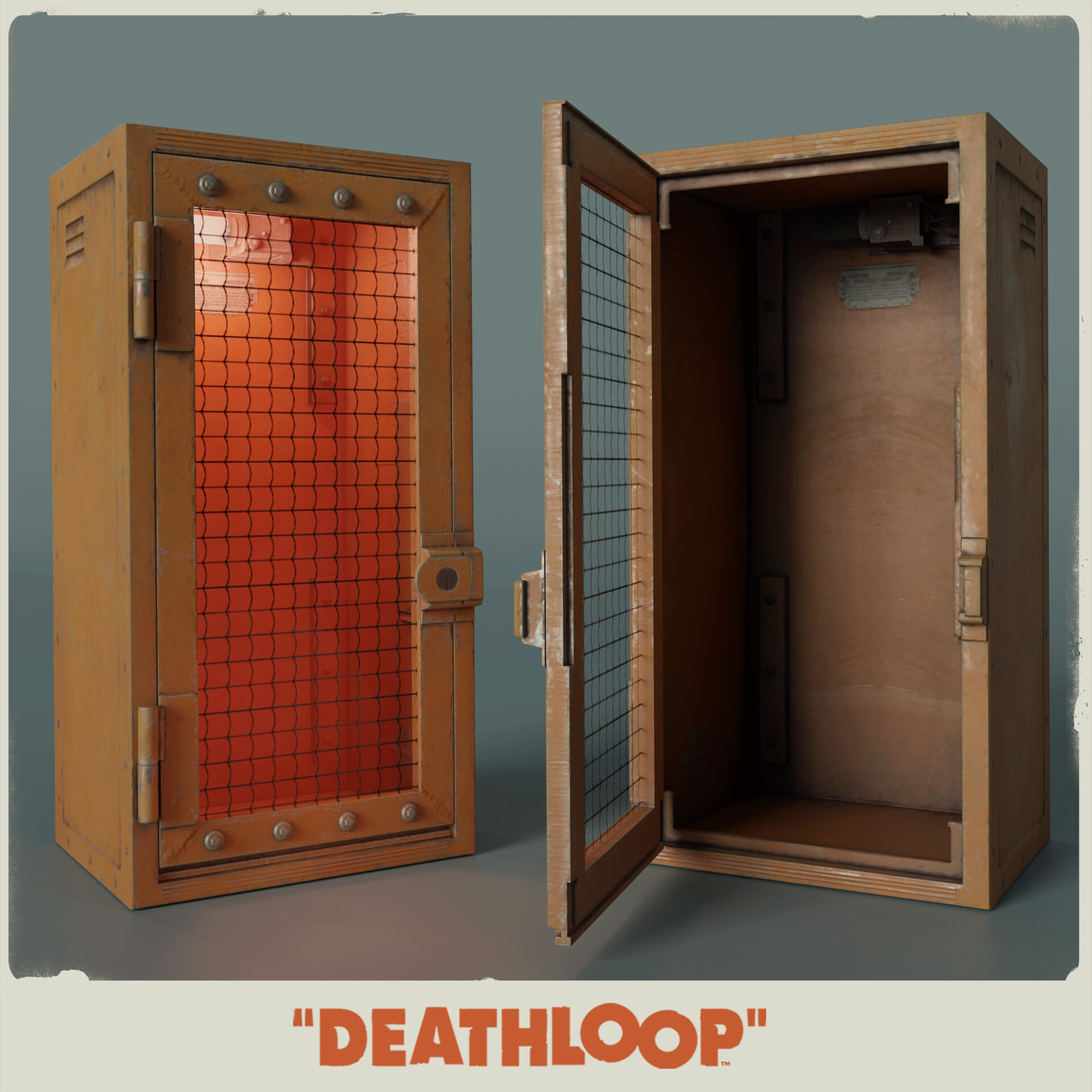 ArtStation - DEATHLOOP - Lever Box