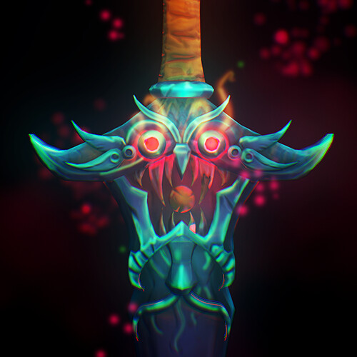 ArtStation - Legendary Sword 3D