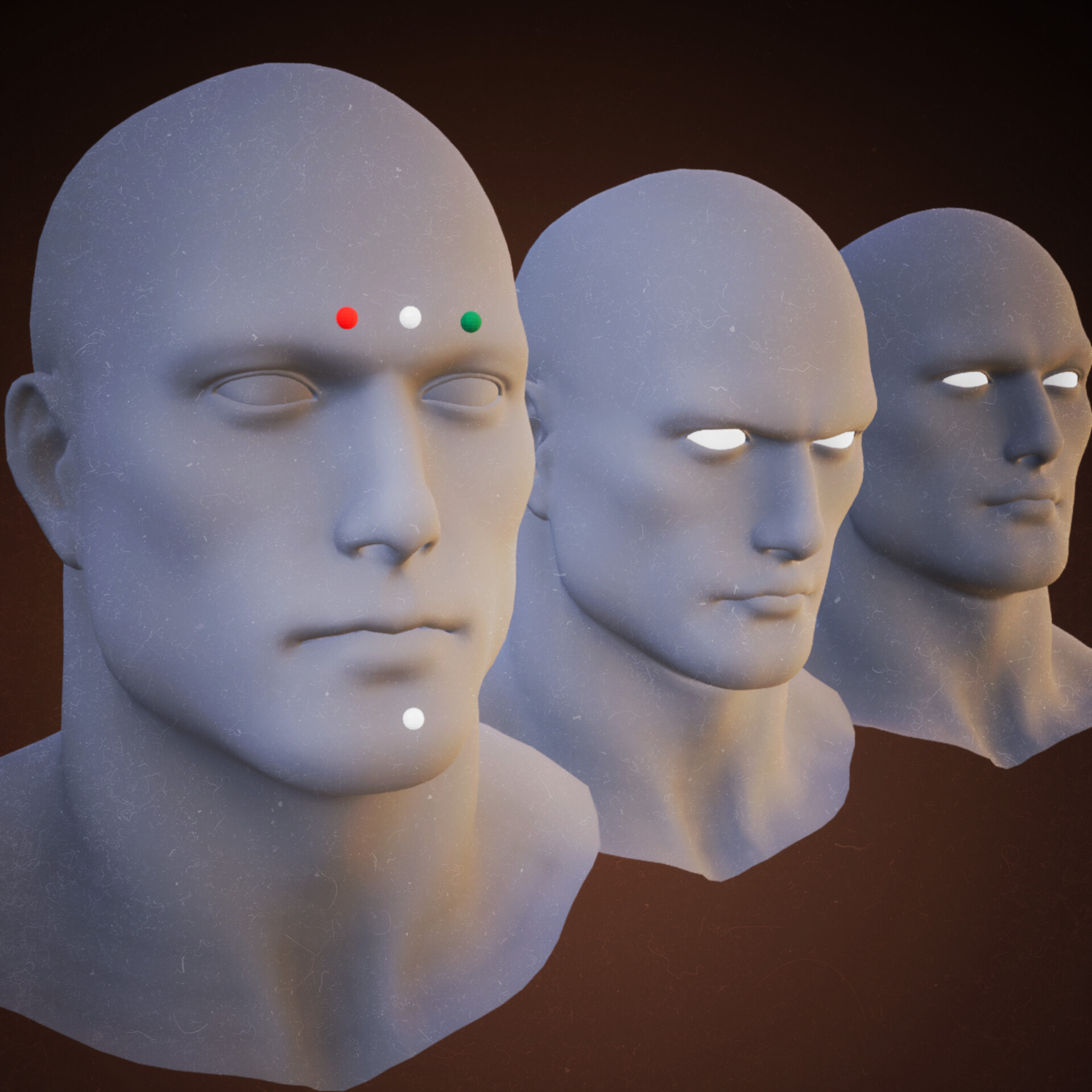 ArtStation - BlendShape Man Head