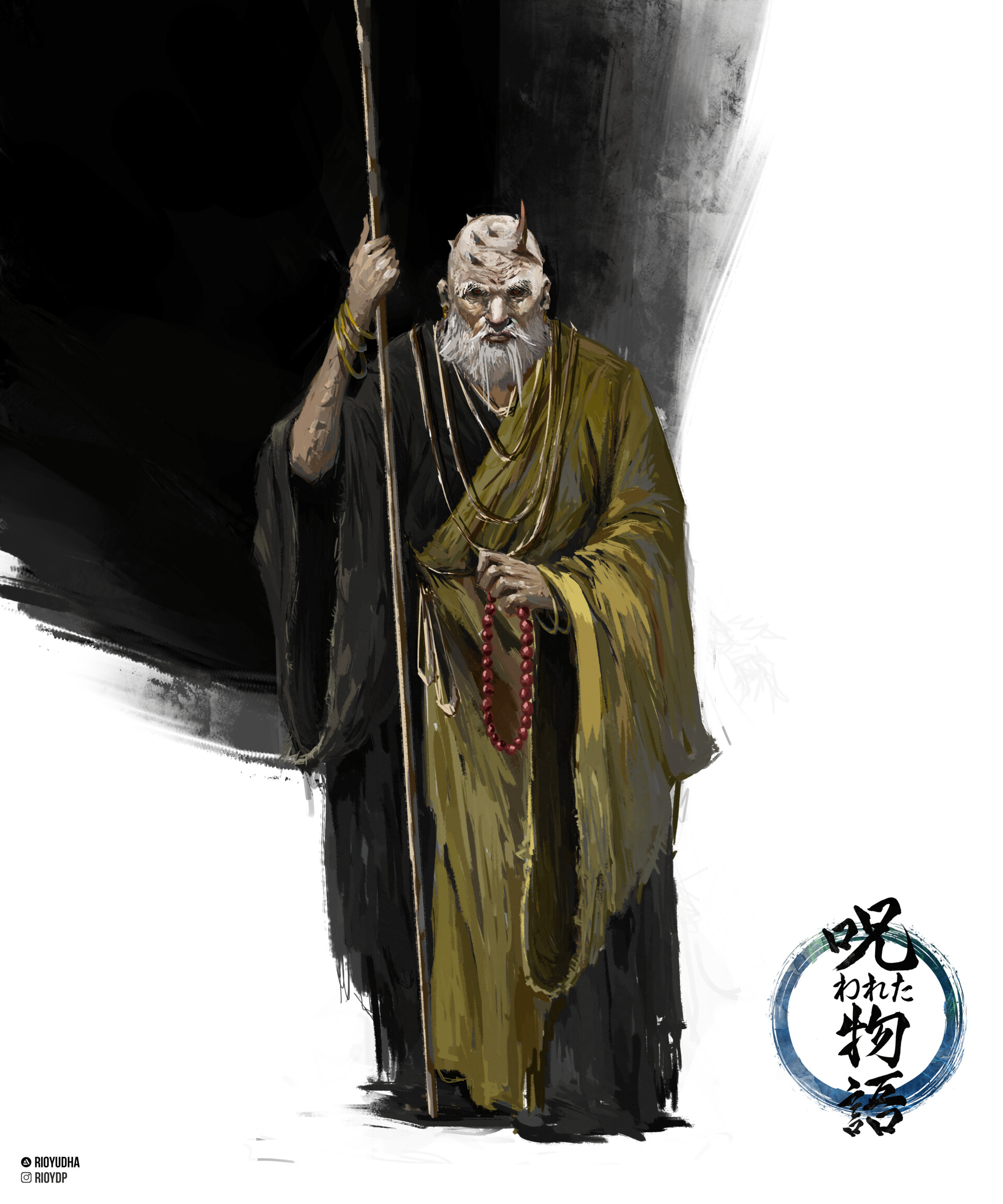 ArtStation - Cursed Monk