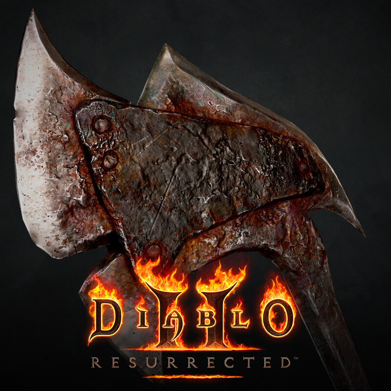 ArtStation - Diablo II: Resurrected Weapons