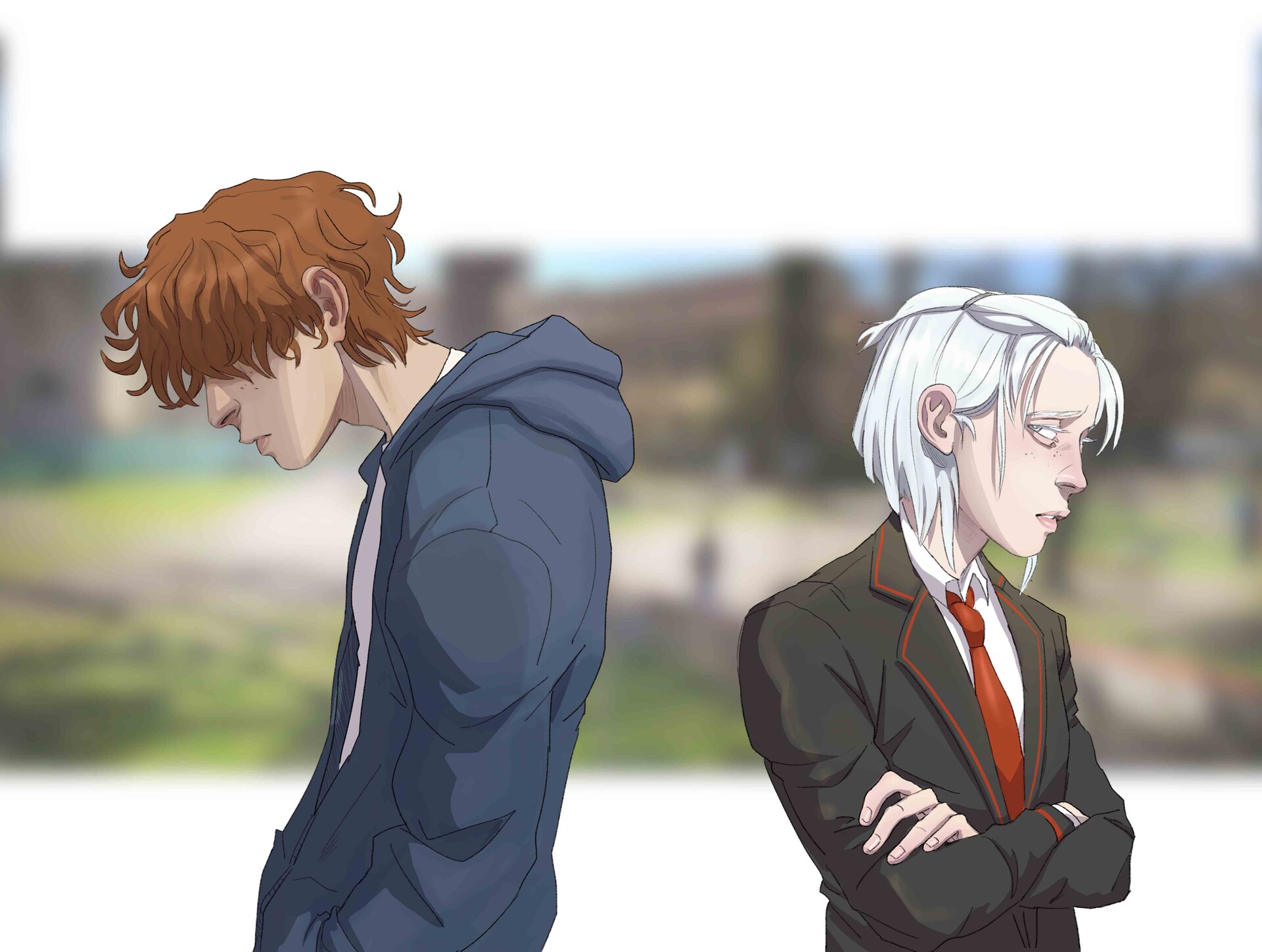 ArtStation - Alexia and Sean - "I'm sorry..."