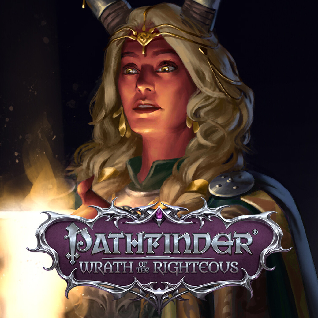 ArtStation - Pathfinder: Wrath of the Righteous. Tiefling portrait