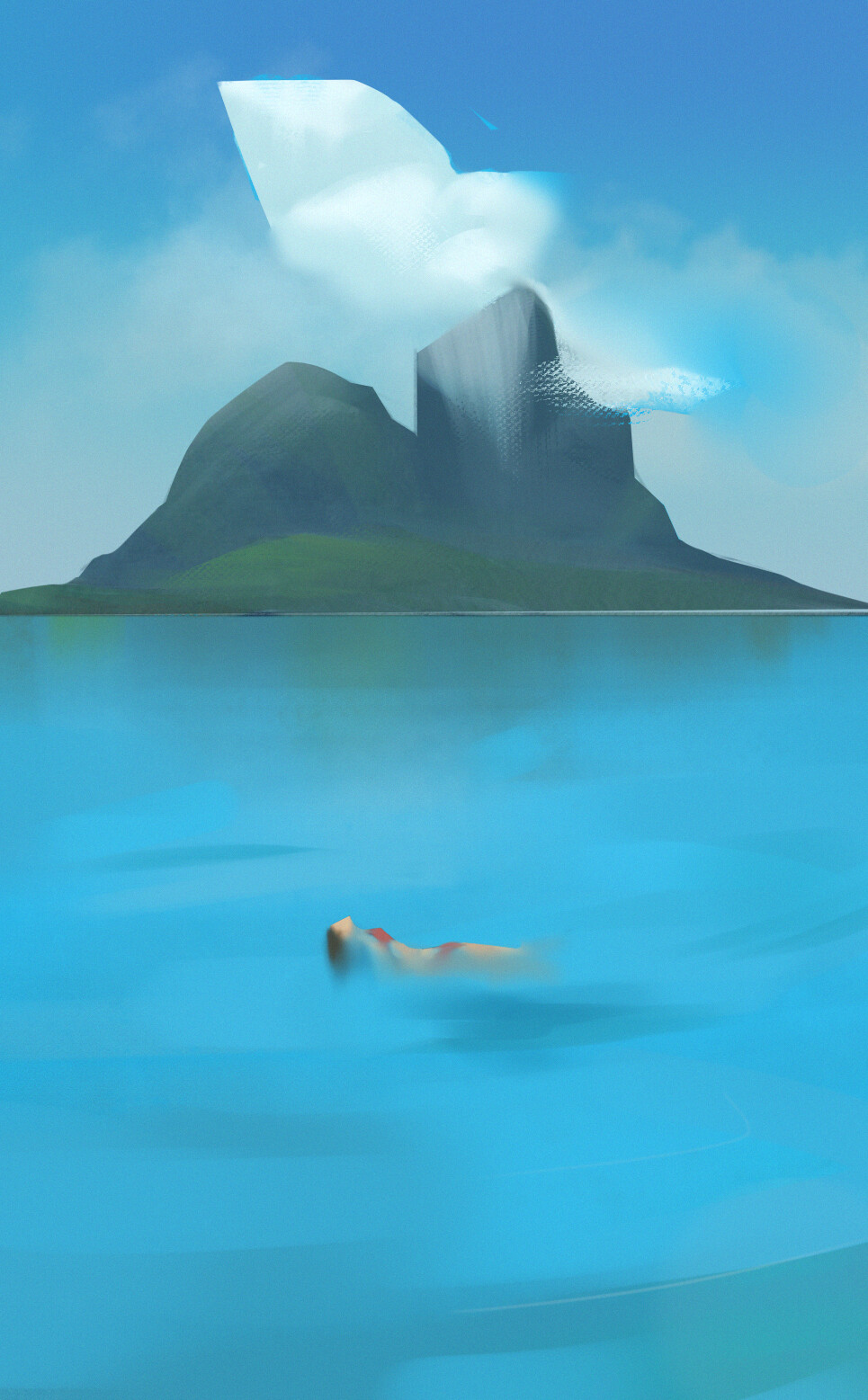 ArtStation - Floating in the Water