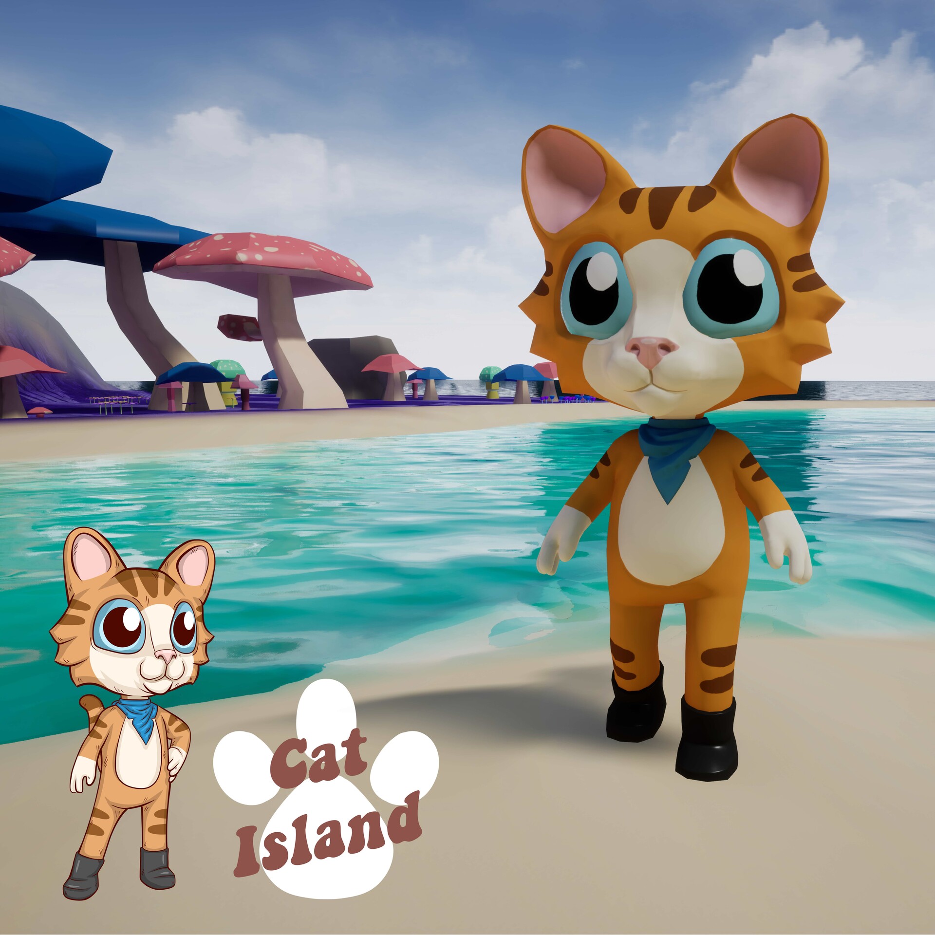 ArtStation - Cat Island - Character Assets