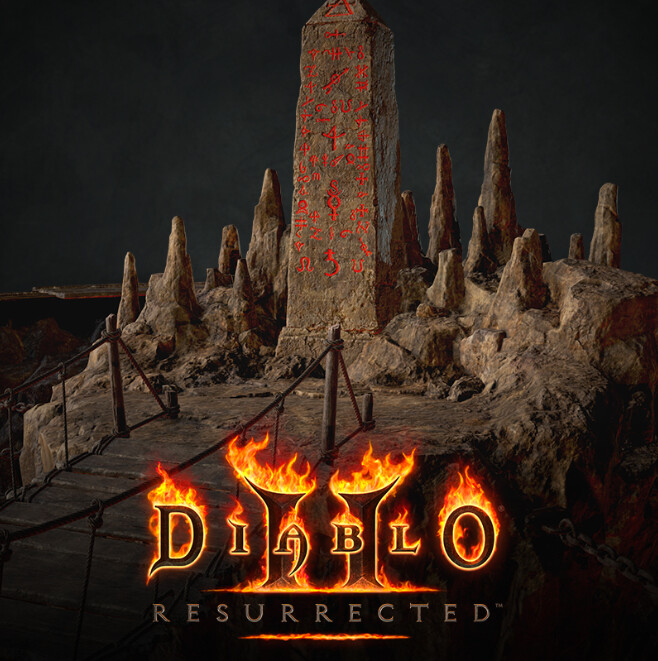 ArtStation - Diablo ® II: Resurrected - Tomb of Tal Rasha (Tyrael Pit)