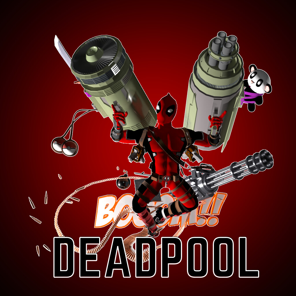 ArtStation - stylize Deadpool