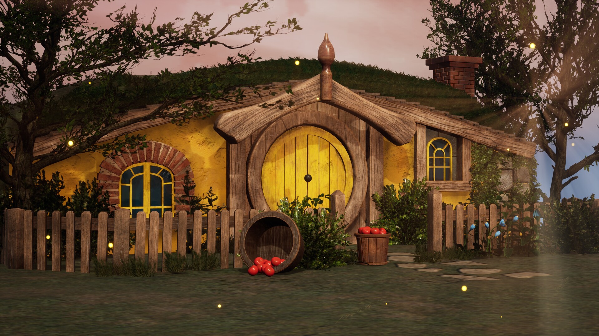 ArtStation - Samwise Gamgee's Home