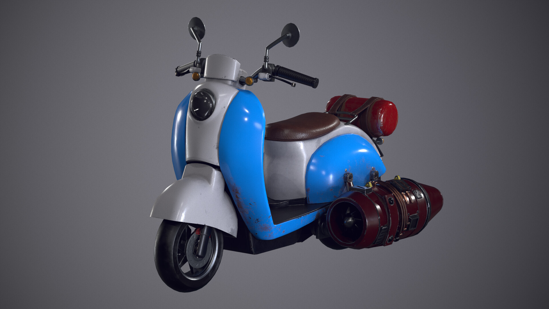 ArtStation - Rocket_bike