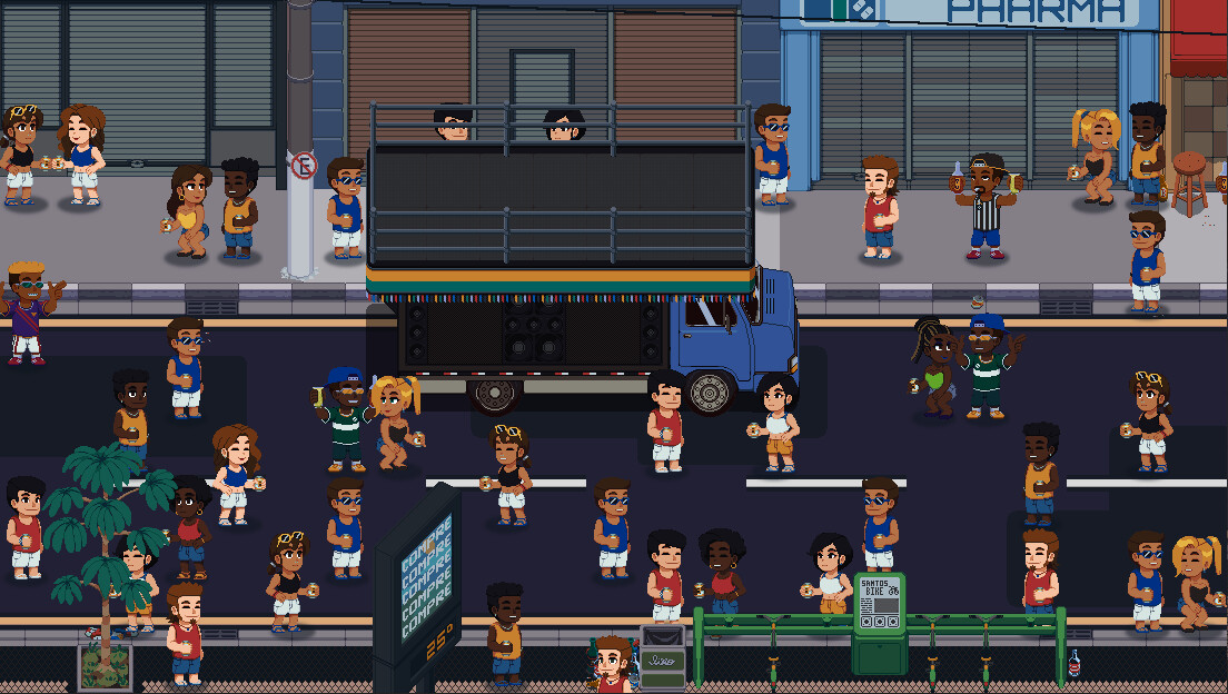 ArtStation - Alien Holiday - Pixel Art