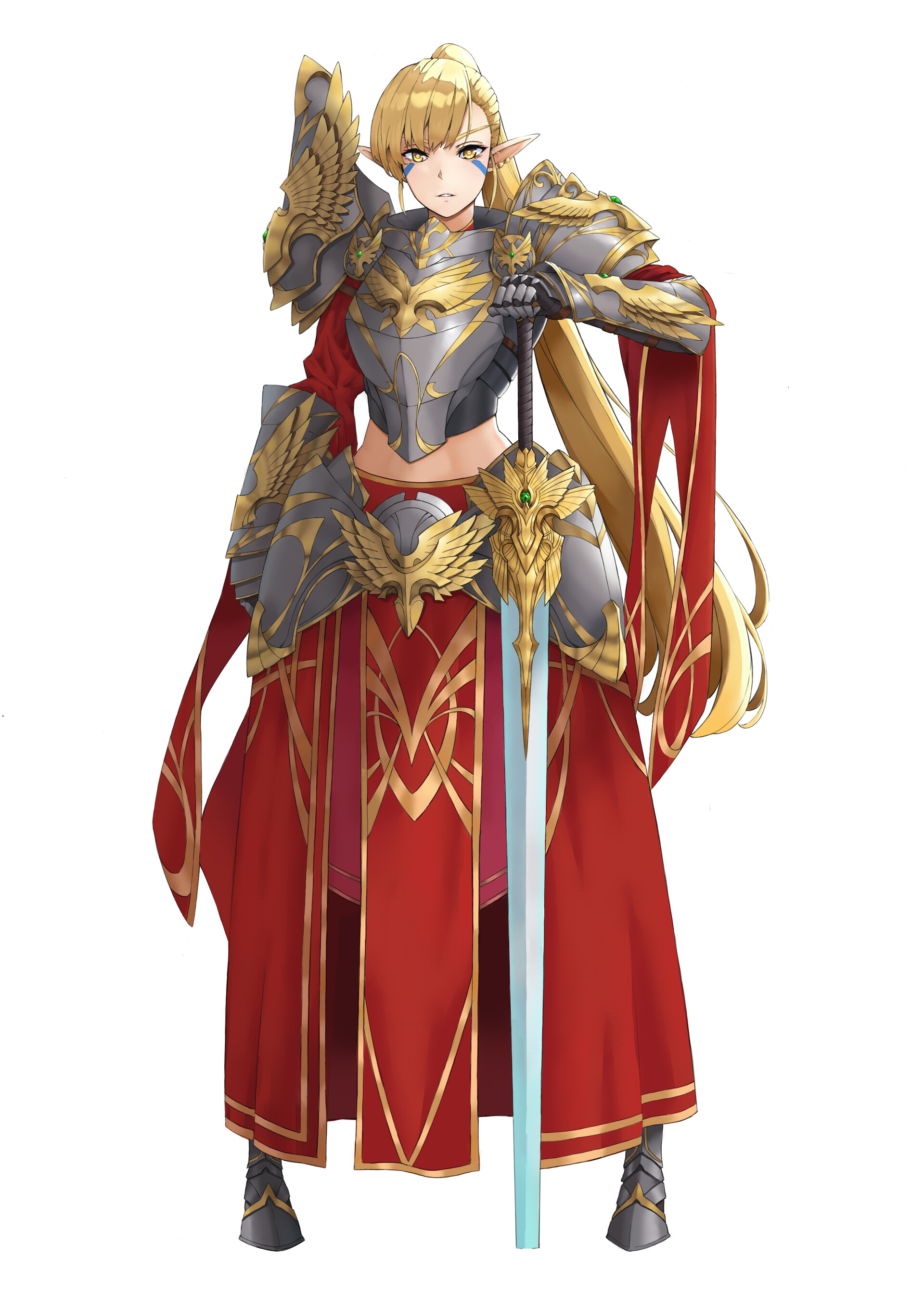 ArtStation - female knight