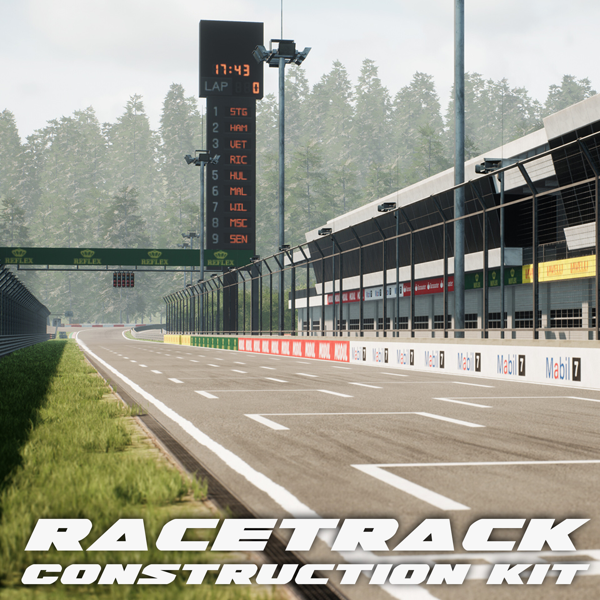 ArtStation - Racetrack Environment