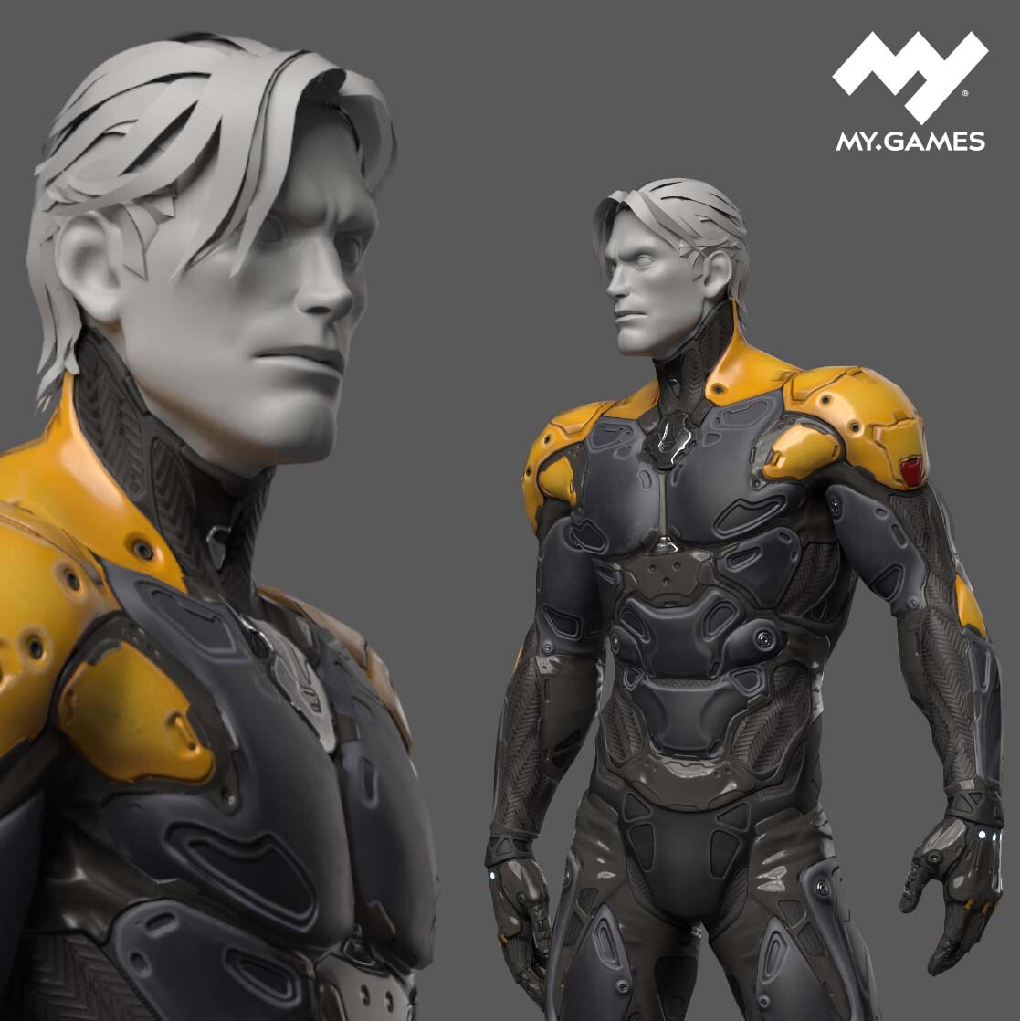 ArtStation - Exosuit base