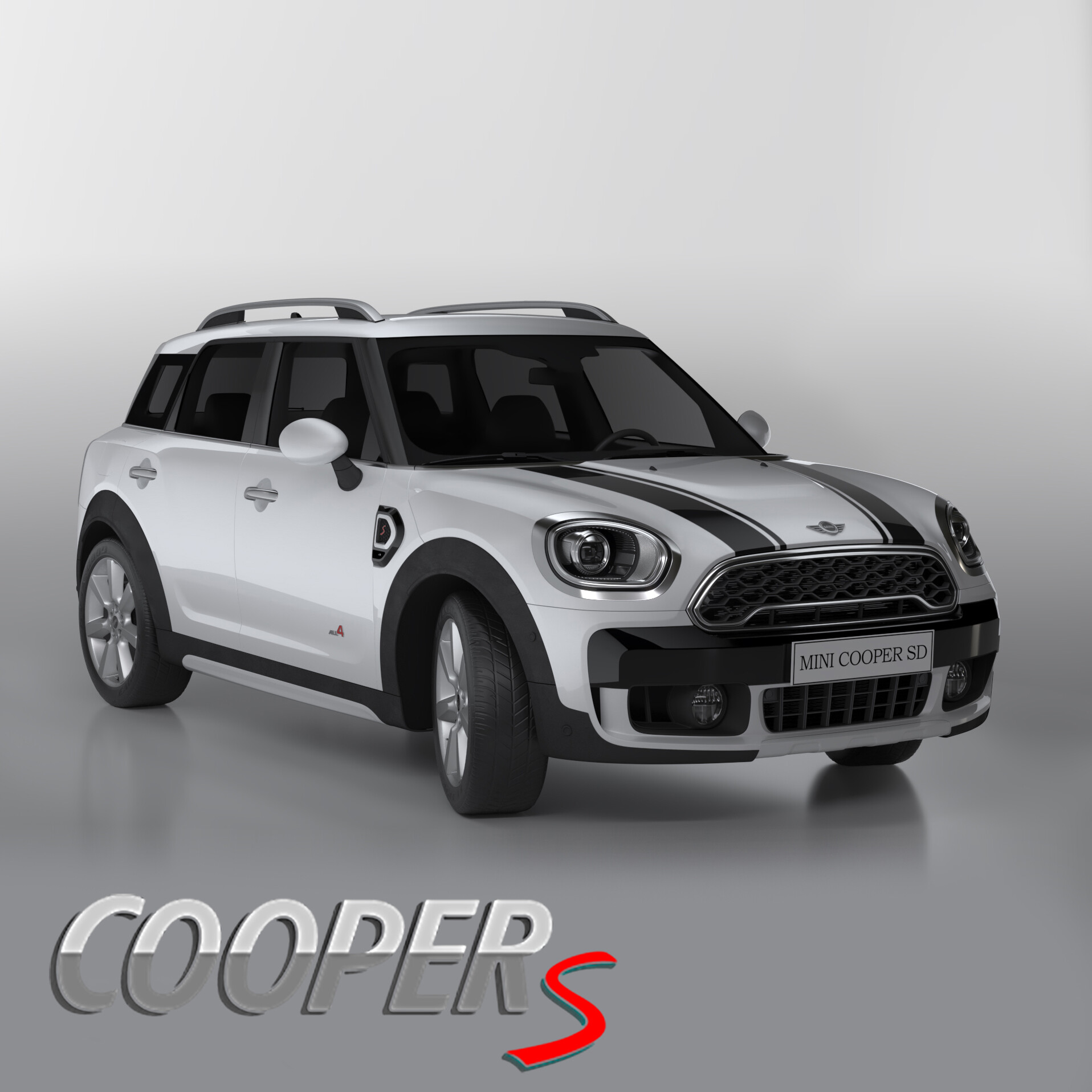ArtStation - Product Visualization - MINI COOPER
