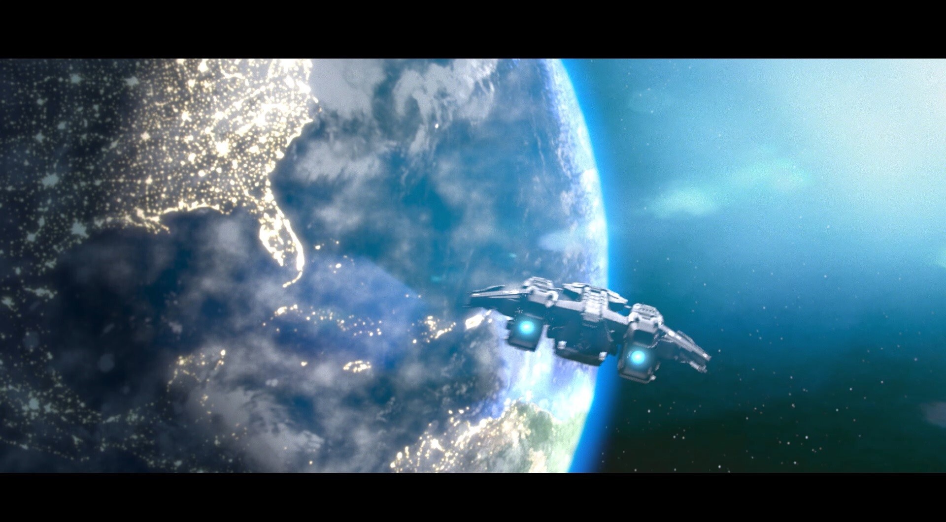 ArtStation - Space ship CG SSS Render assignment