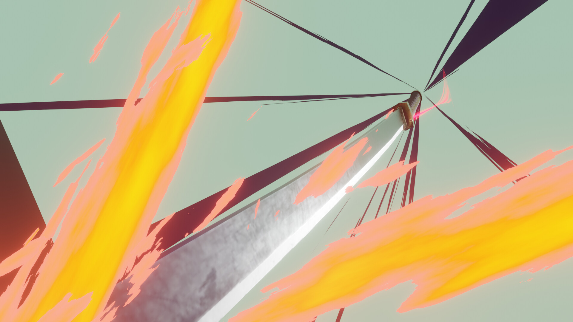 ArtStation - Sword Stylized Animation- Blender