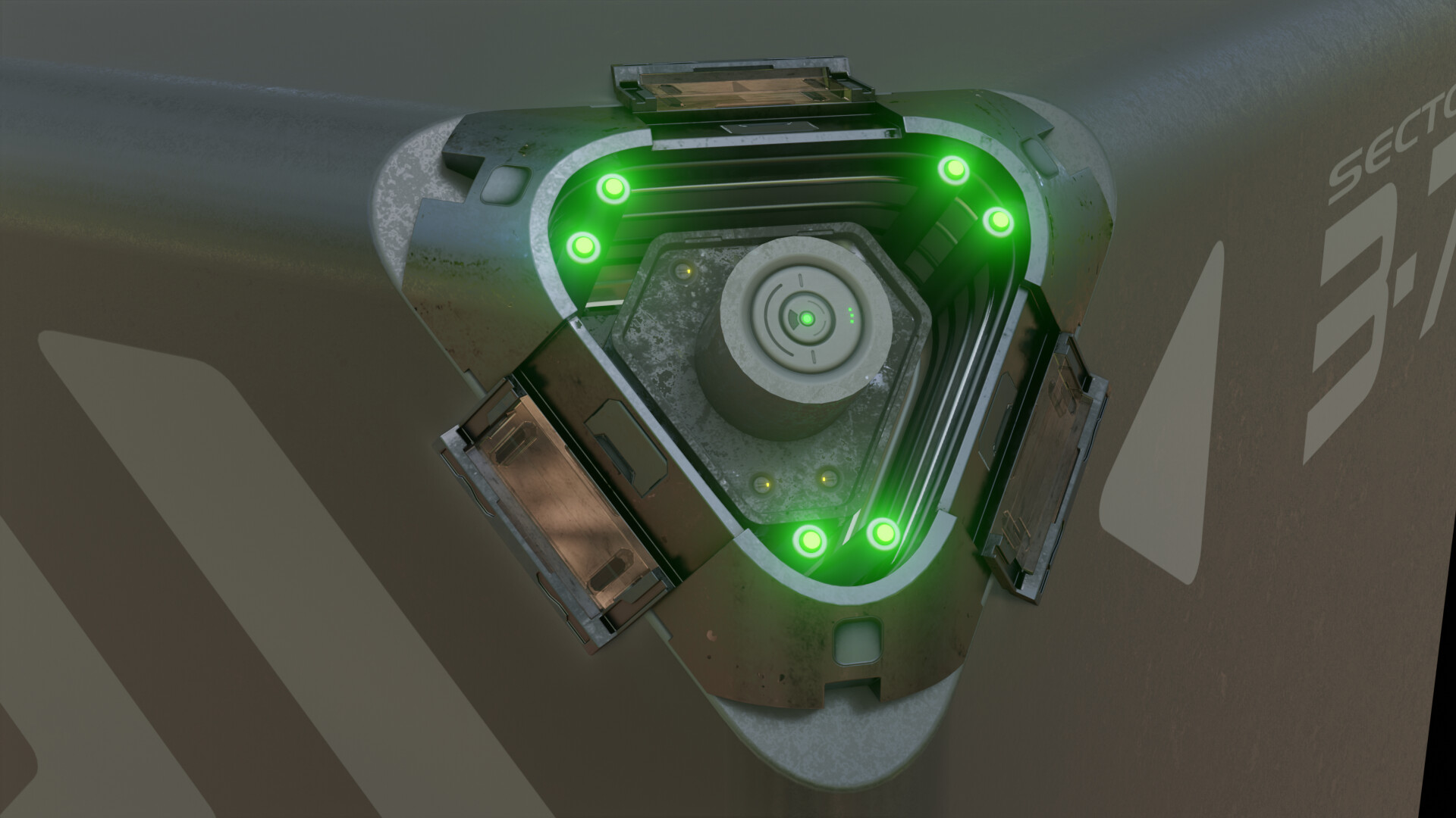 ArtStation - Sci-Fi Security Safe