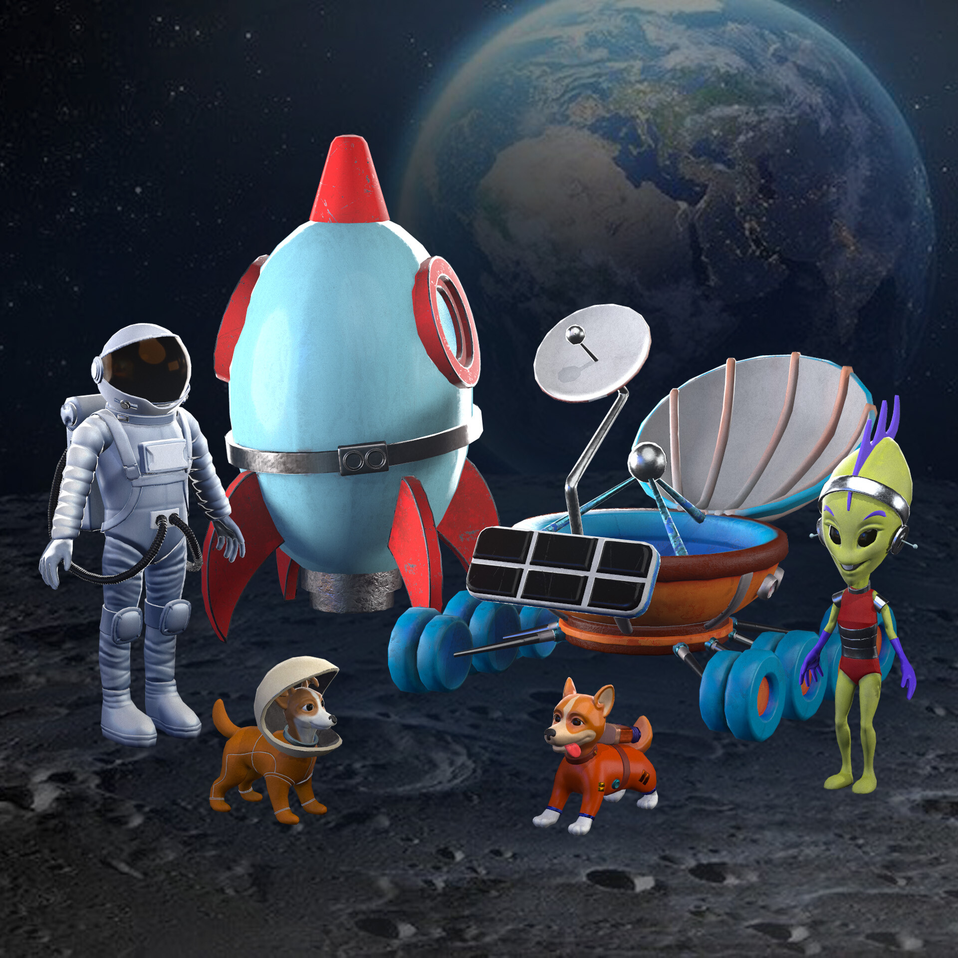 ArtStation - Space adventure