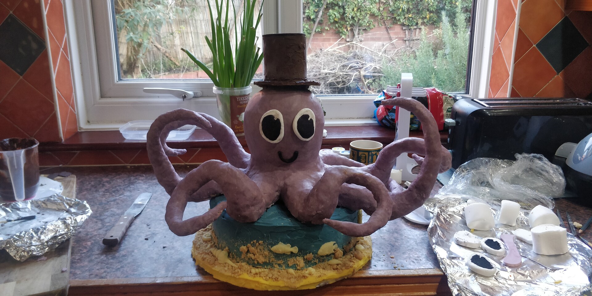 ArtStation - Octopus Cake