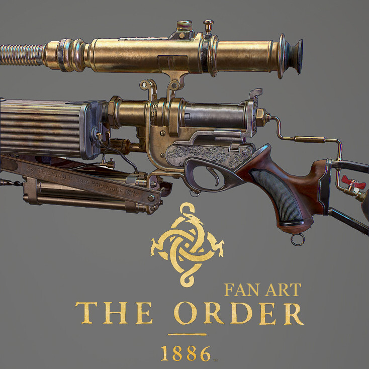 ArtStation - The Order 1886 : Pneumatic Rifle (FanArt)