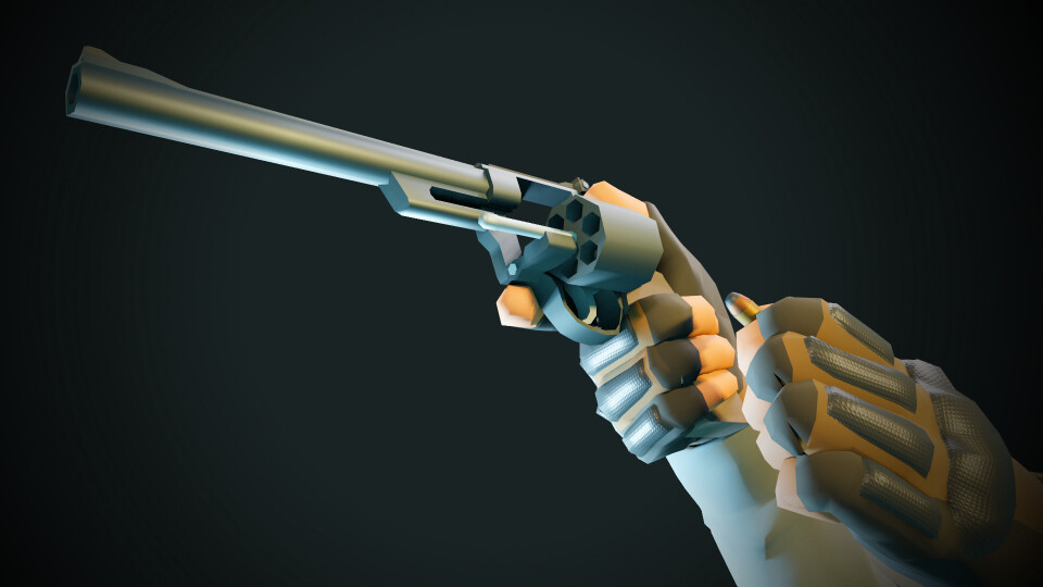 ArtStation - S&W Model 29