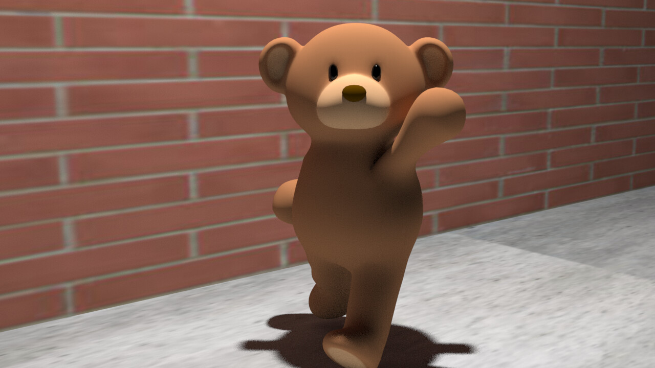 ArtStation - Teddy Bear Run