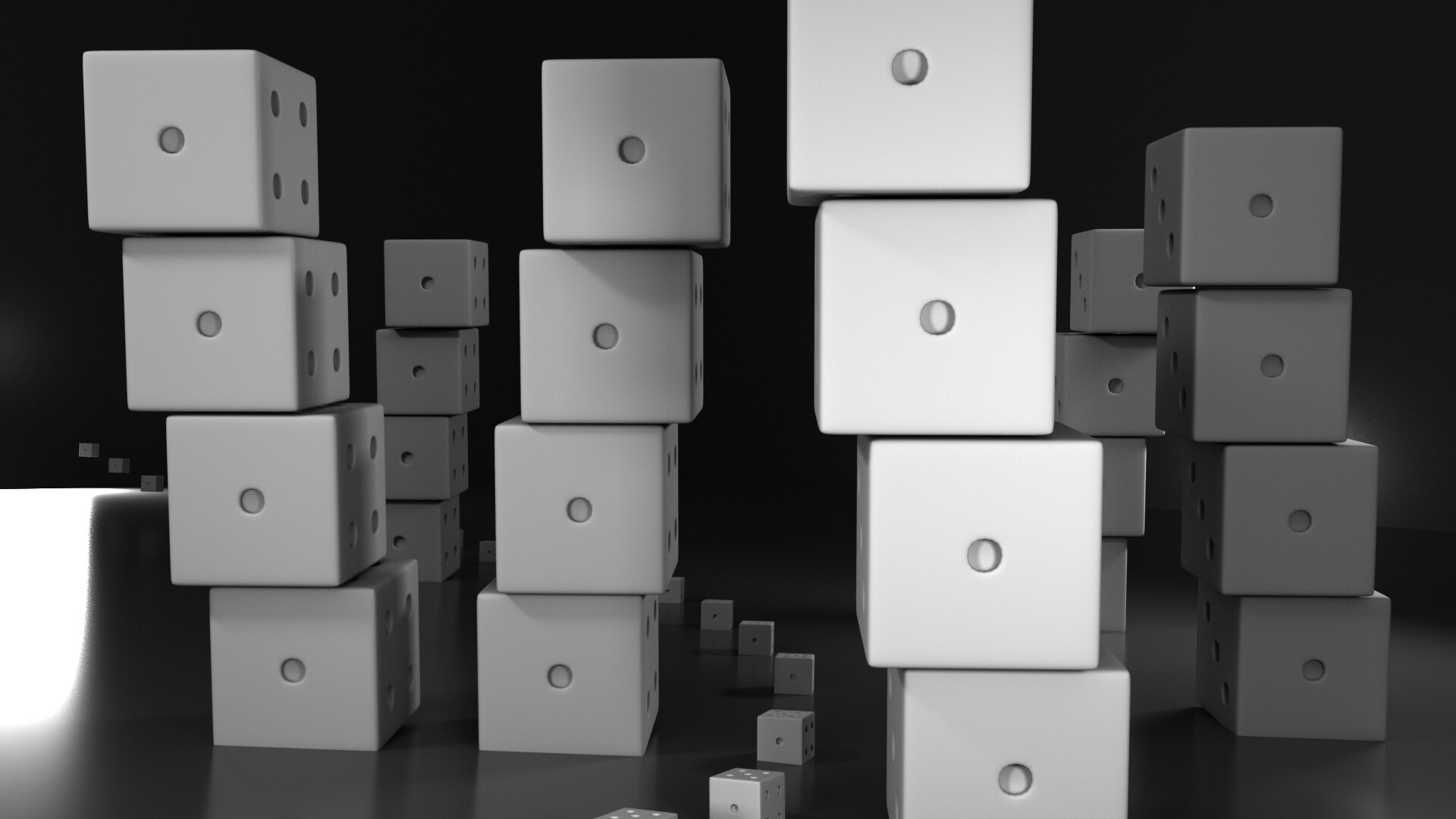 ArtStation - Revised Dice for Principles of Game Design