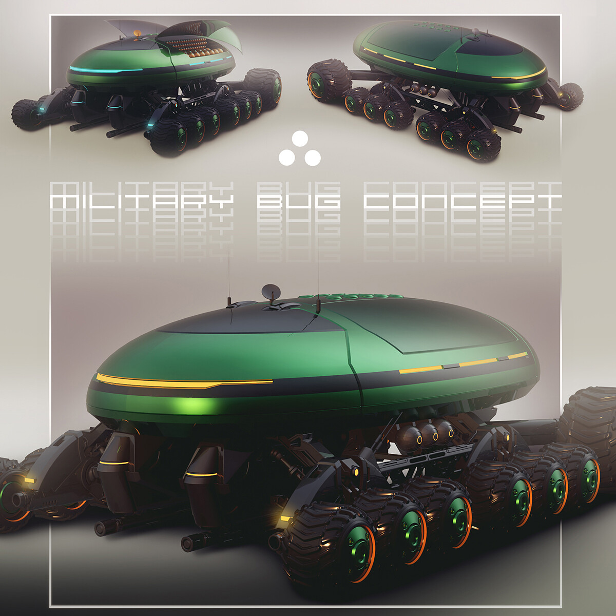 ArtStation - Military "bug" concept