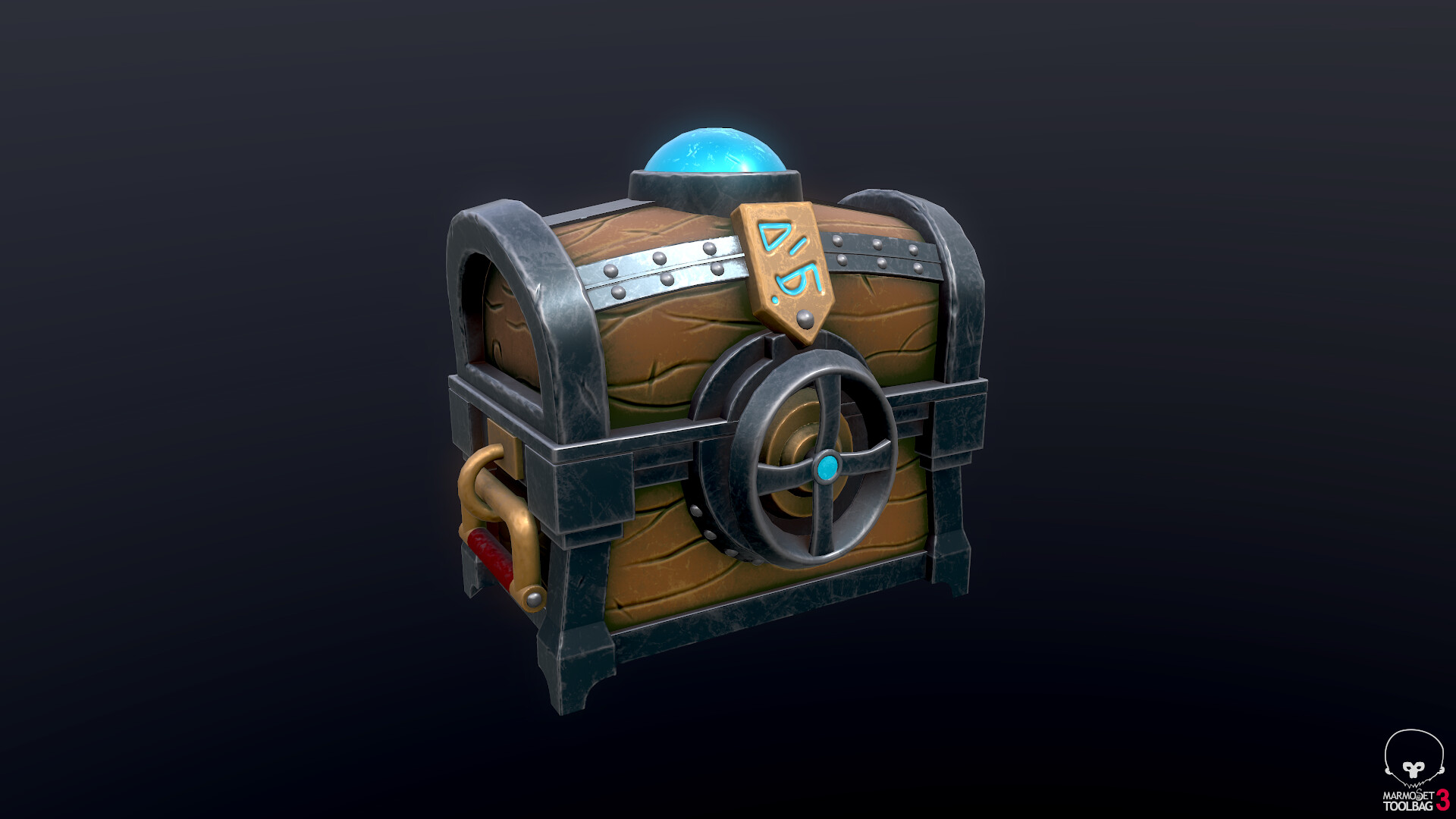 ArtStation - Stylized magic container