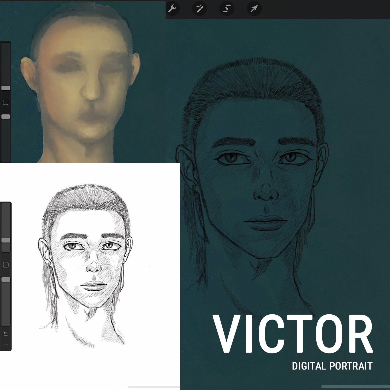 ArtStation - VICTOR - DIGITAL PORTRAIT