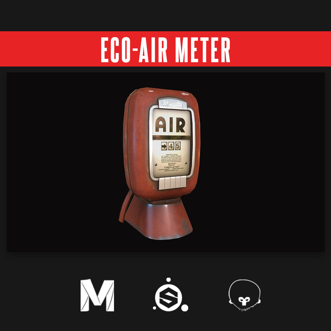 ArtStation - ECO AIR METER