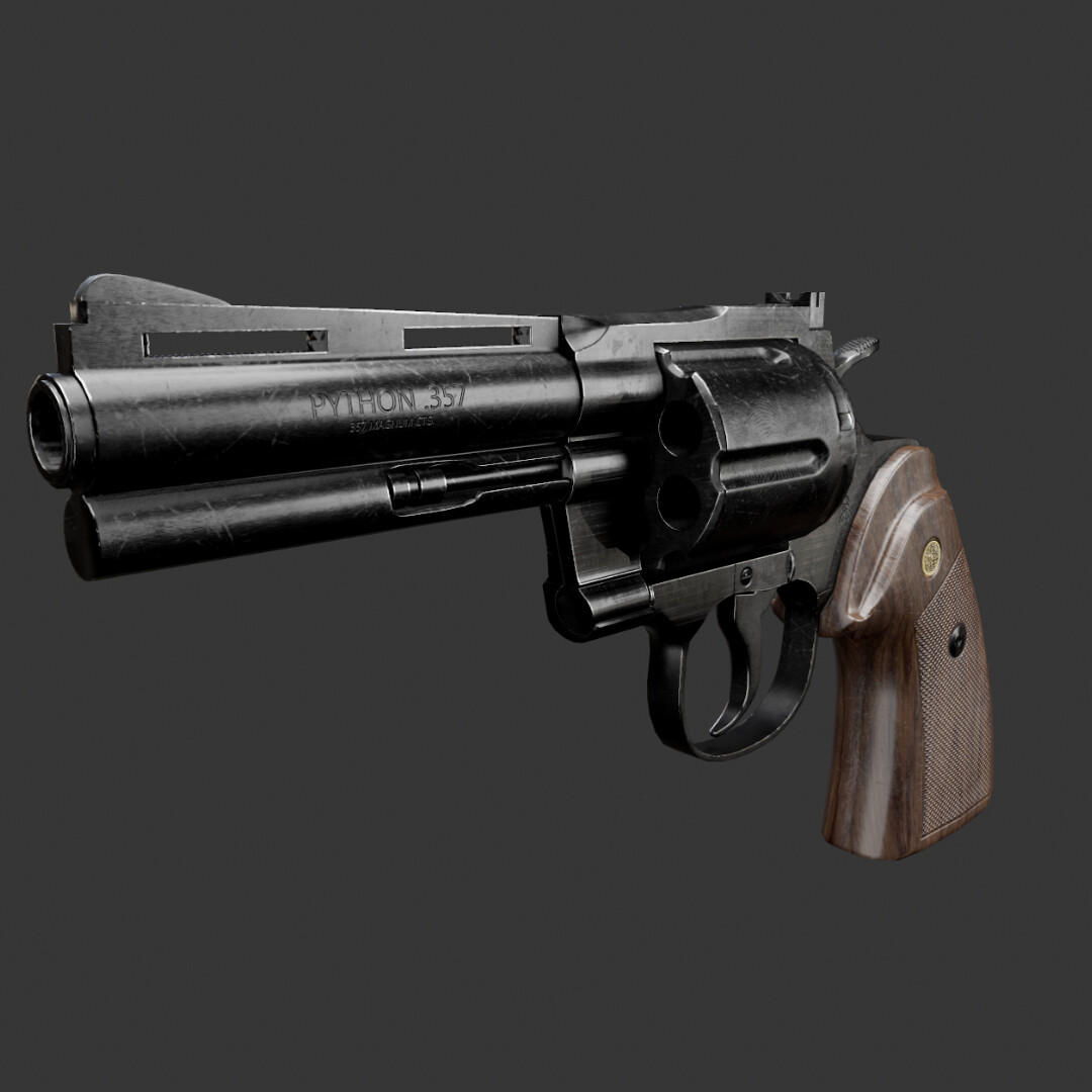 ArtStation - Colt Python 357