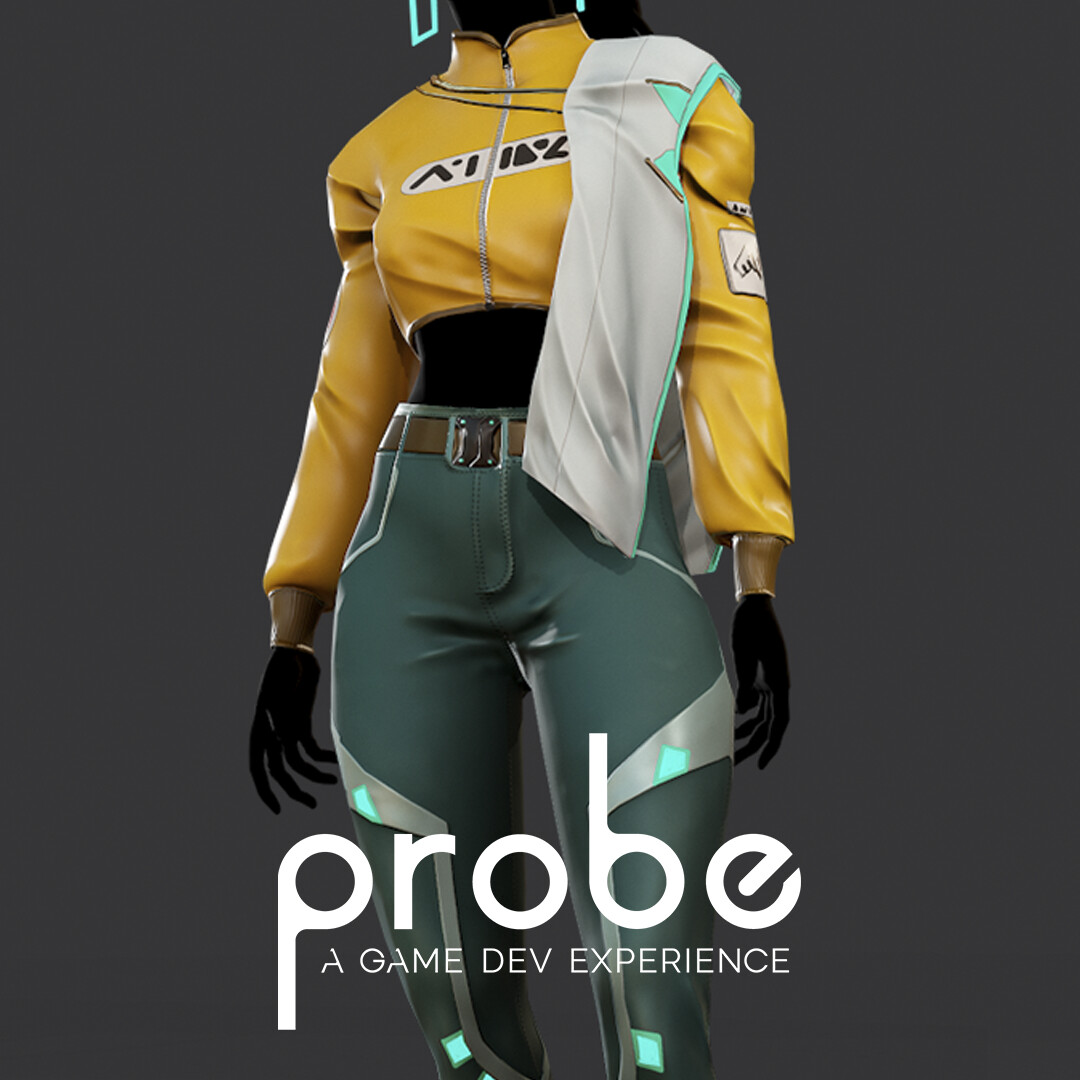 ArtStation - Probe: A GameDev Experience_Main Characters Cloth (Asha Chandra)