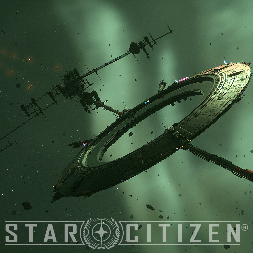 ArtStation - Star Citizen: HUR-L1 Refinery Exterior - Rest Stops