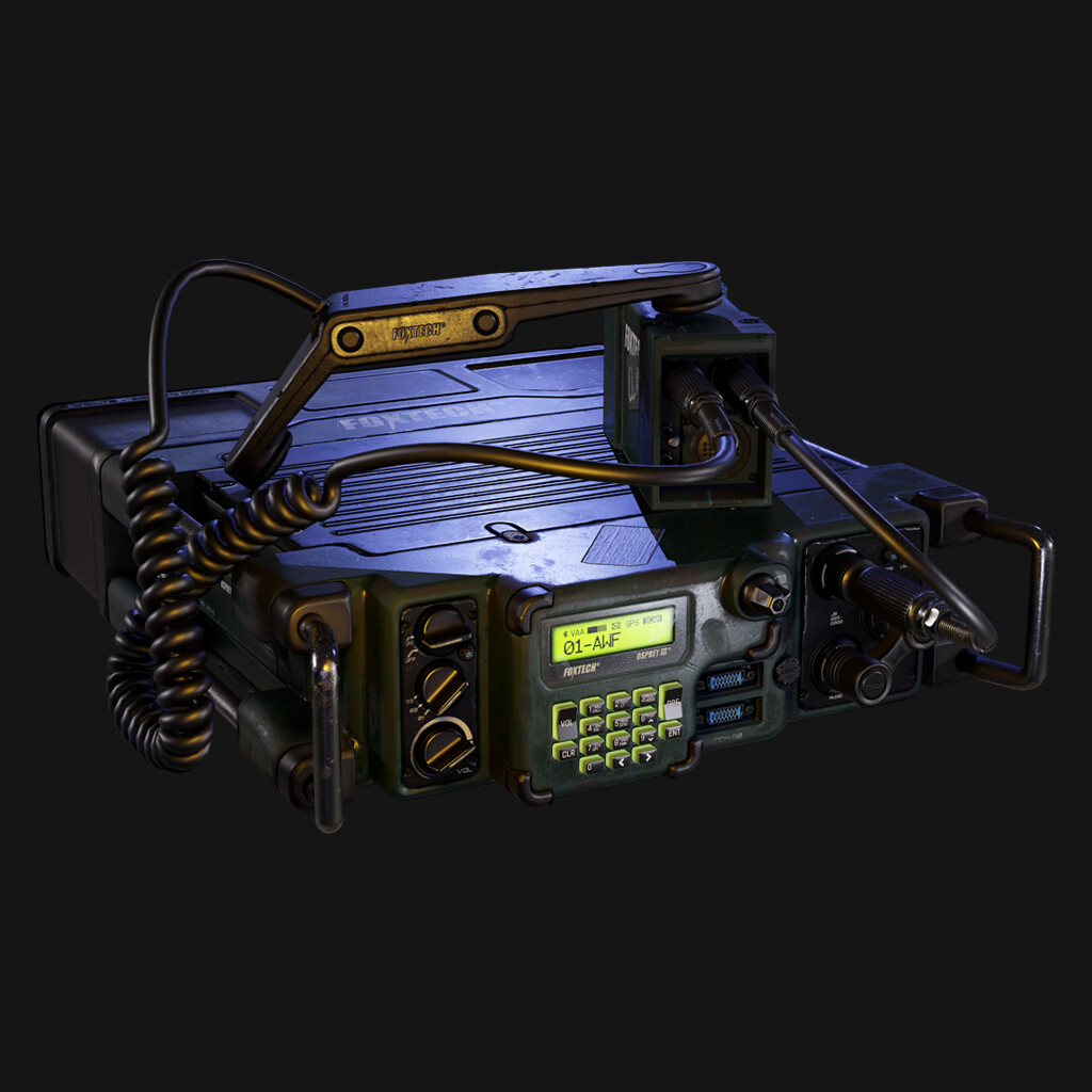 ArtStation - Military Radio