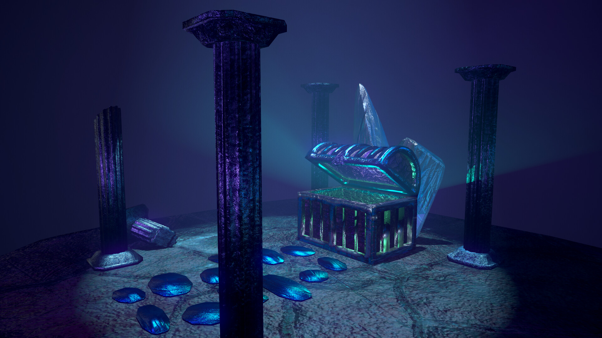 ArtStation - 3D Project - Ice Chest