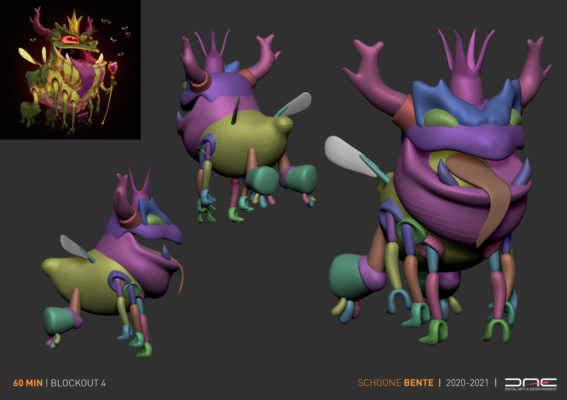 ArtStation - Studies - Character Blockouts