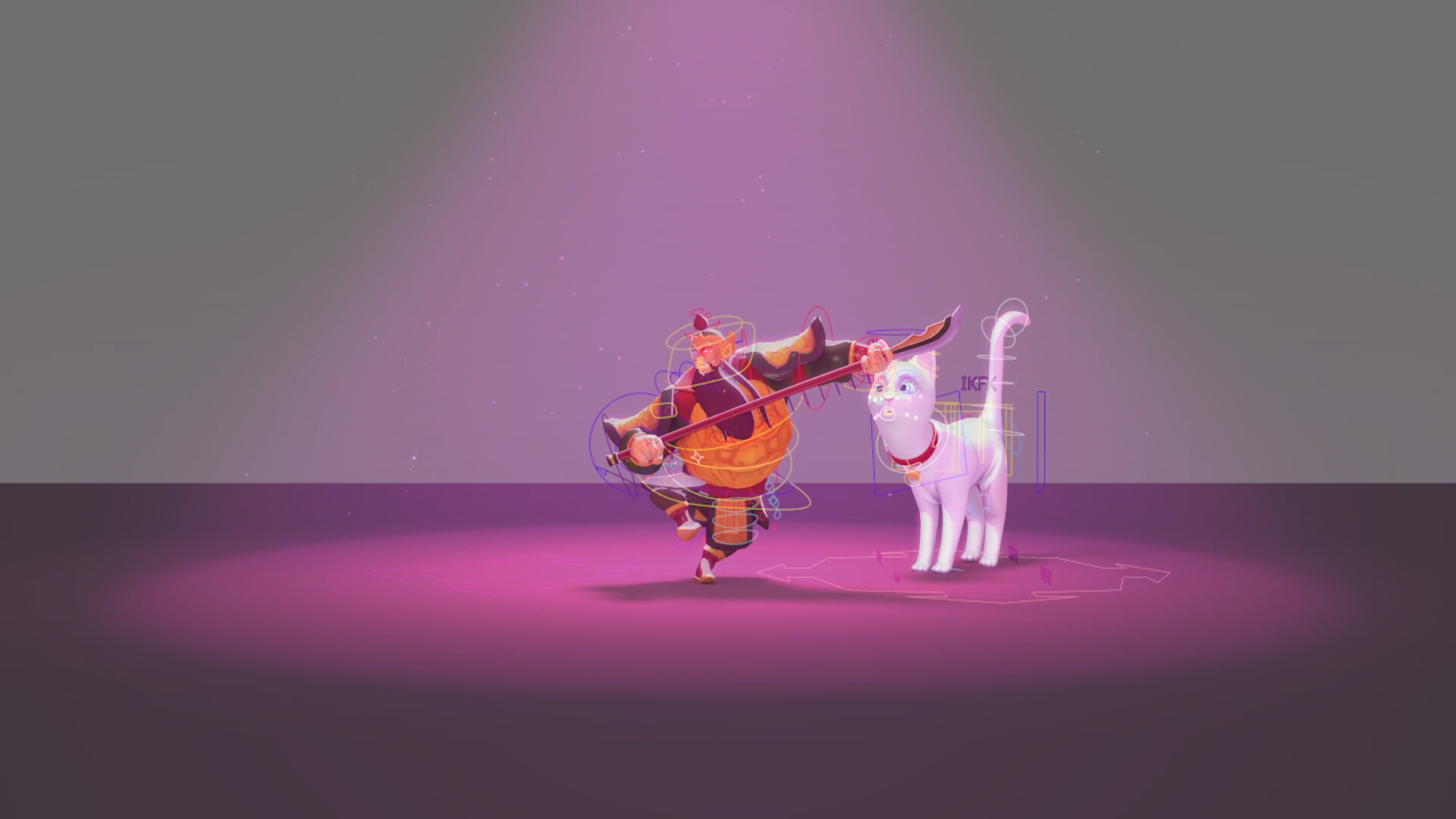 ArtStation - Guan Gong & Cat Rigs