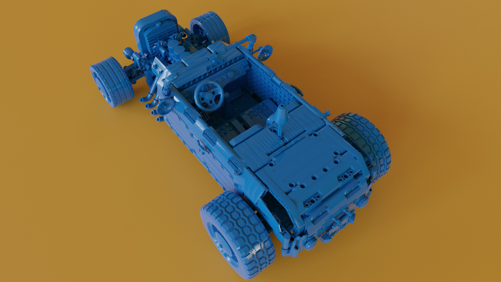 ArtStation - Lego Hot Rod Ford 32