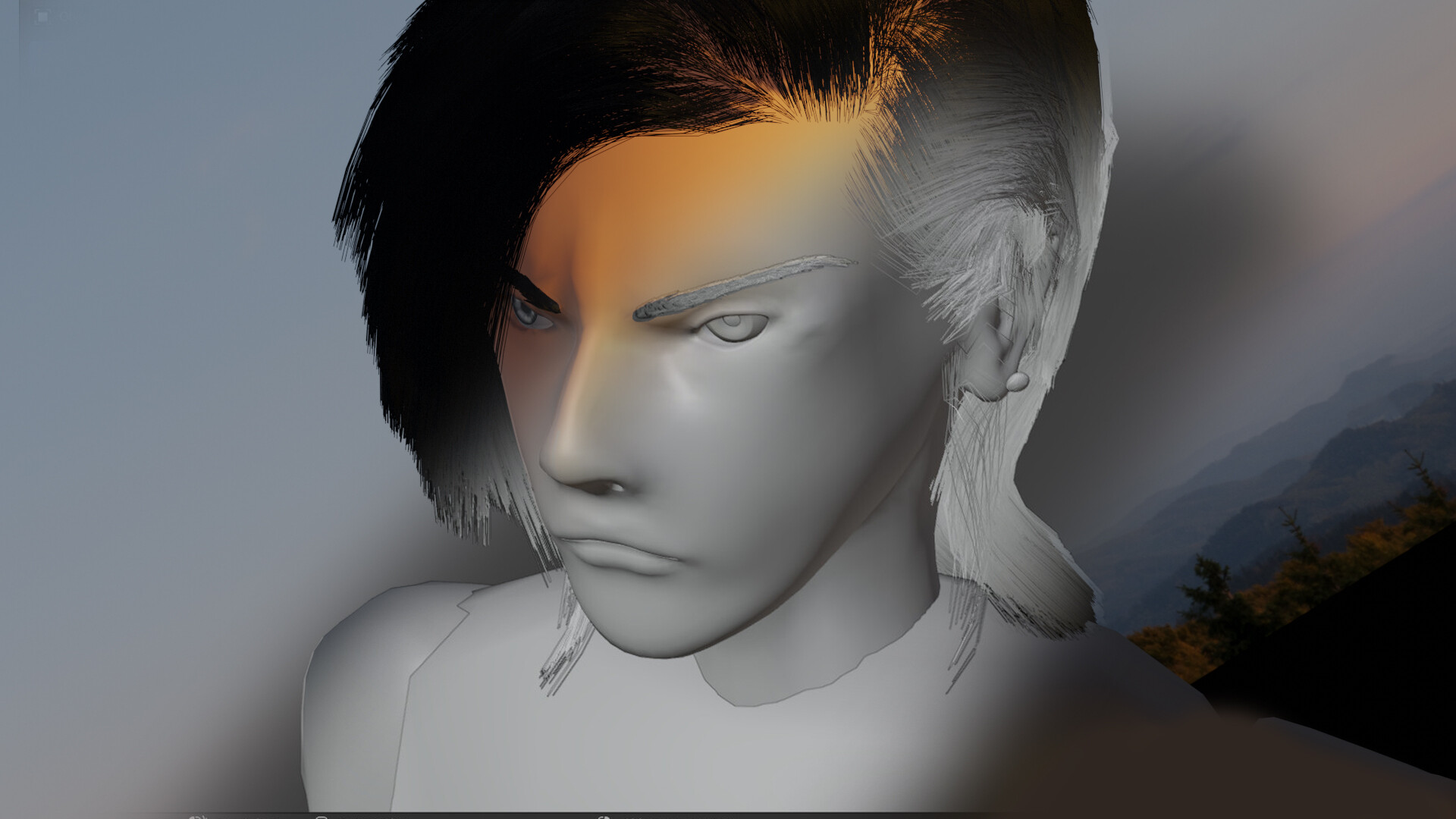 ArtStation - OC. My first character 3D modeling