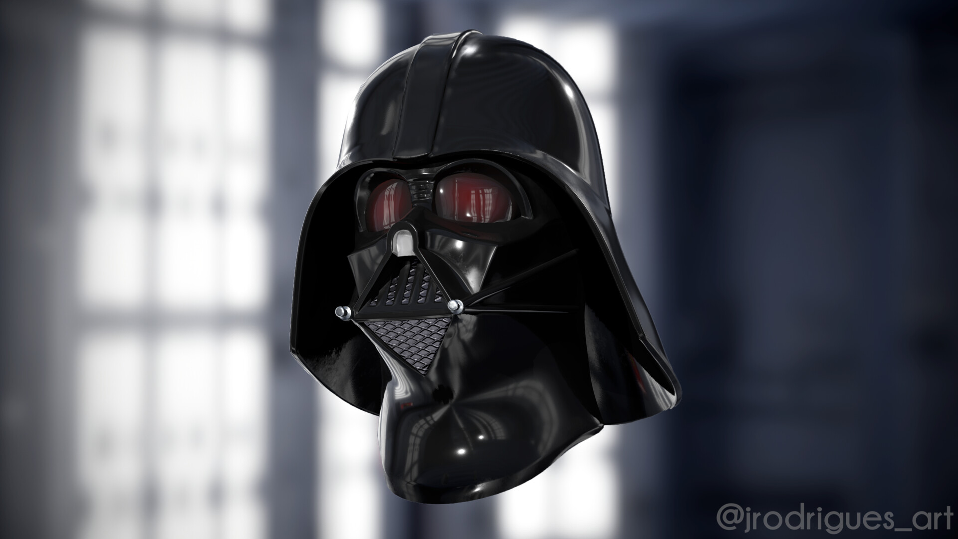 ArtStation - Darth Vader's Helmet ROTS