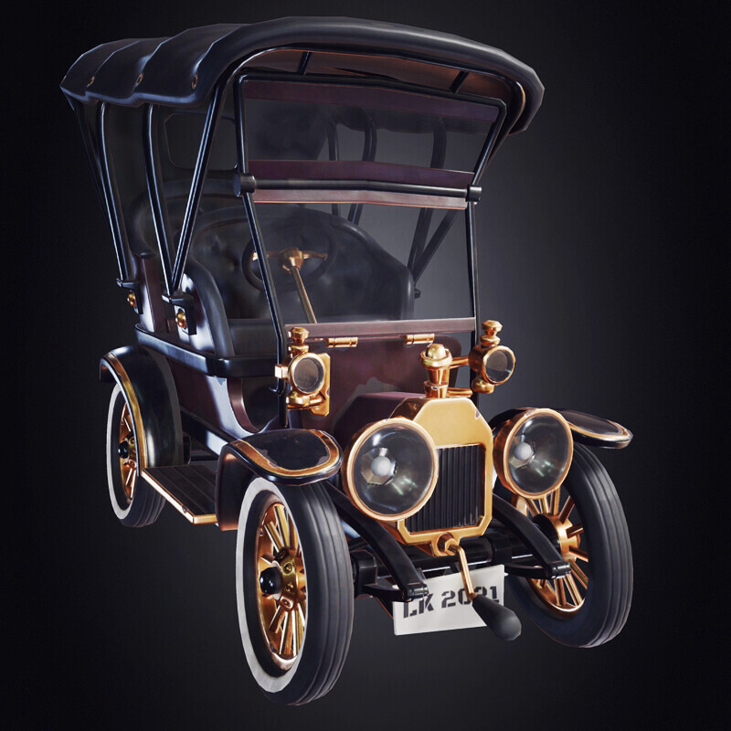 ArtStation - Stylized Vintage Props