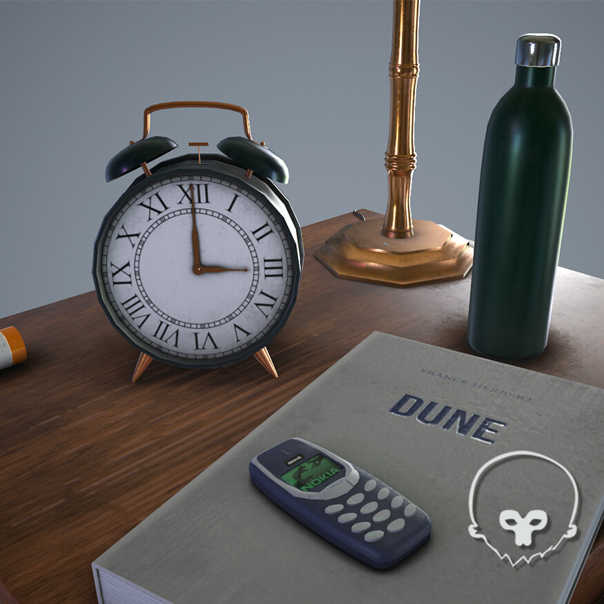 ArtStation - Bedside Game ready