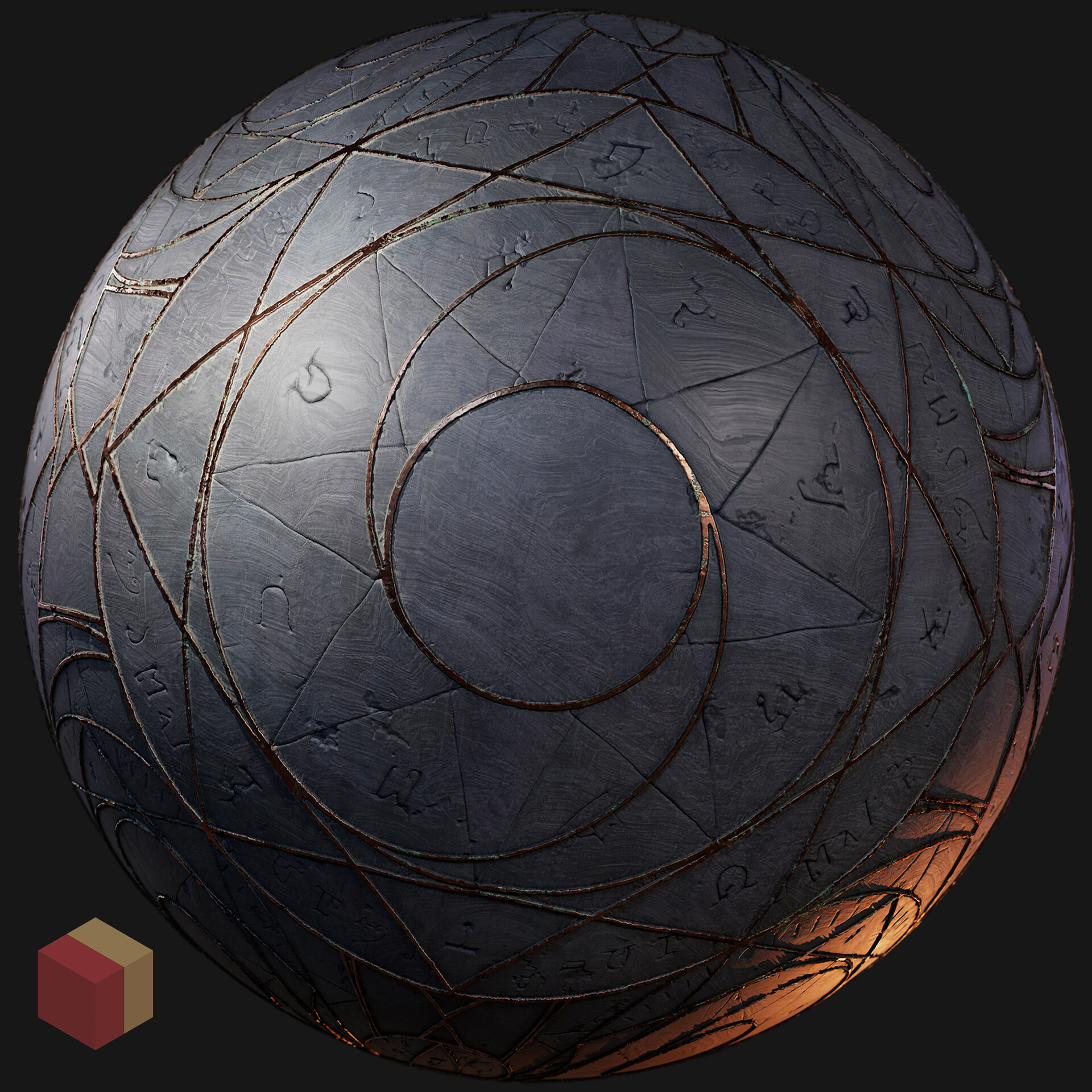 ArtStation - Carved Ritual Stone