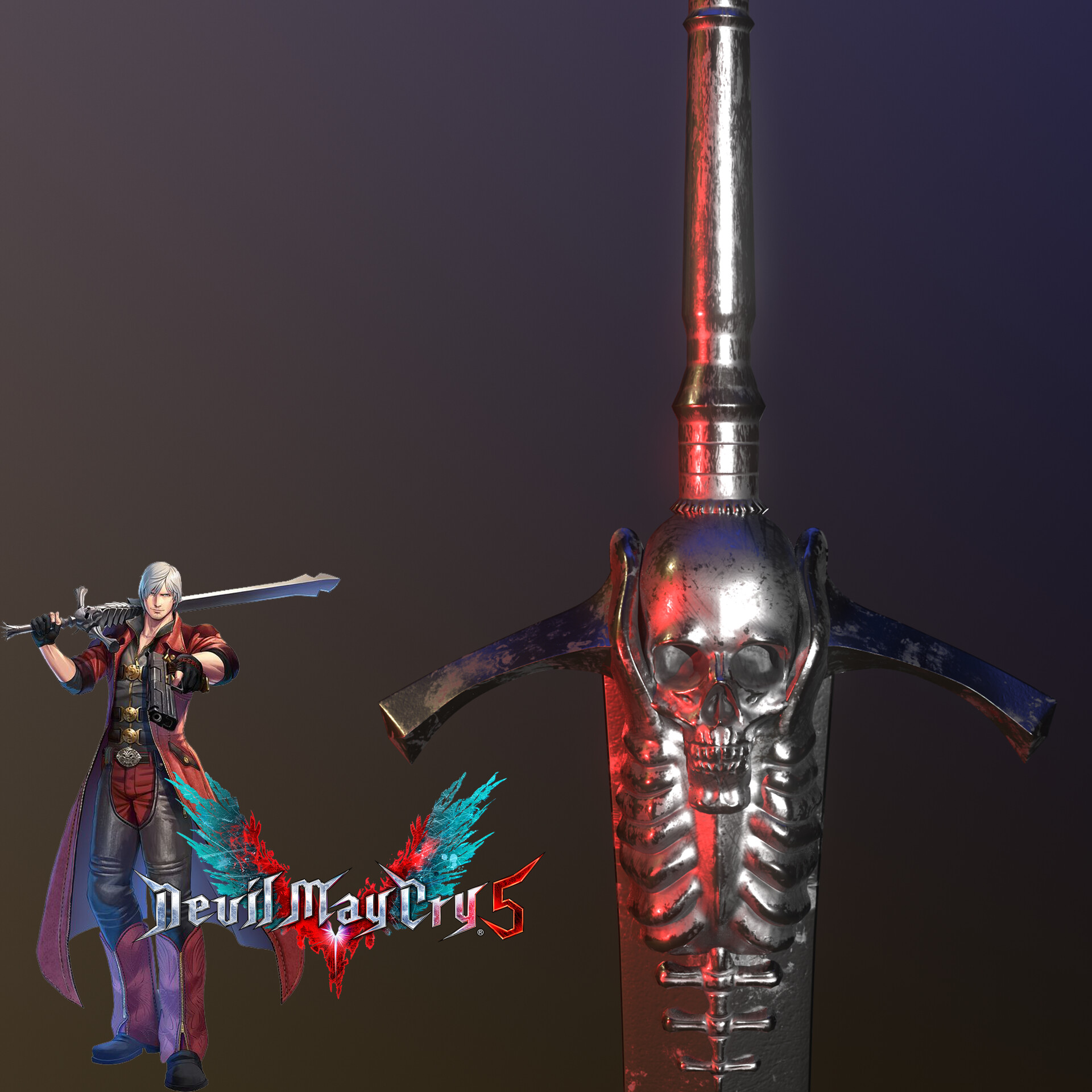 ArtStation - REBELLION (Dante's Sword)