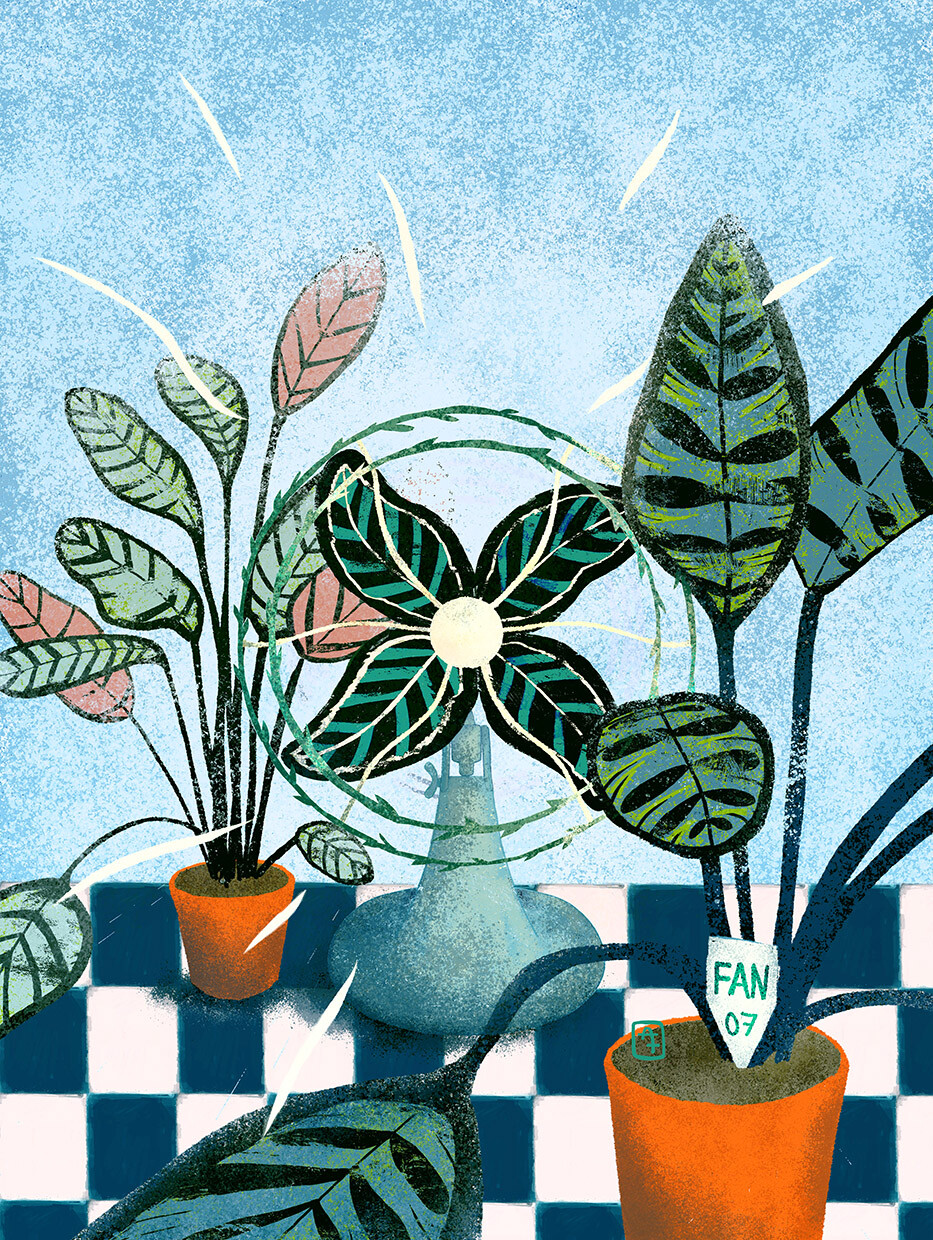 ArtStation - INKTOBER 2021 : Day 7, Fan