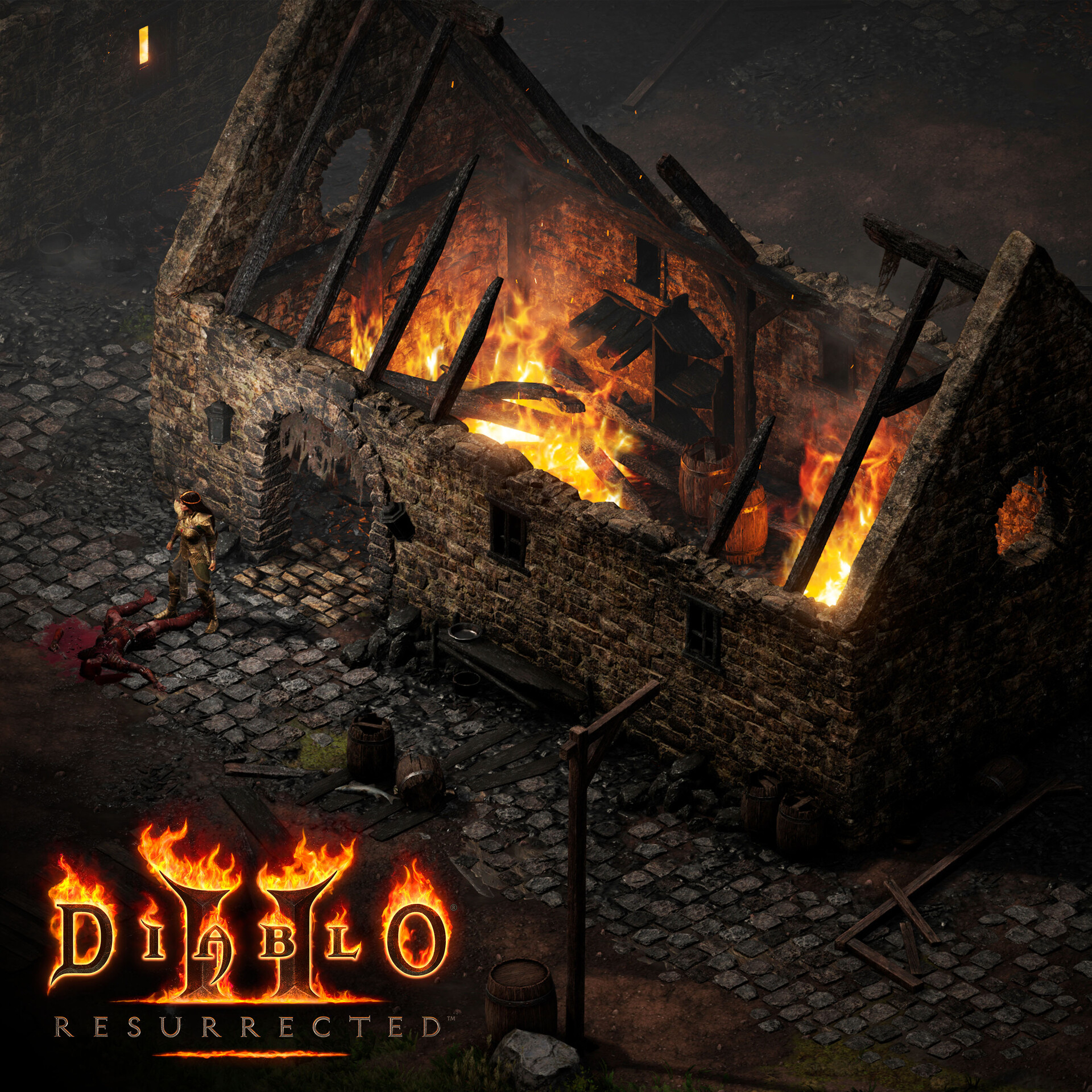 ArtStation - Diablo 2 Resurrected - Tristram Worldbuilding