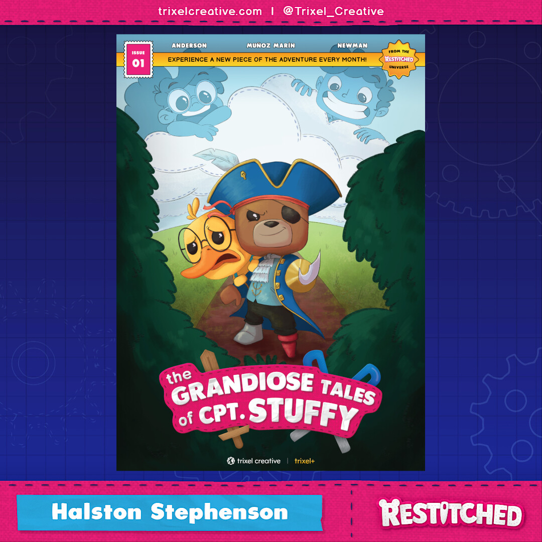 Halston Stephenson - The Grandiose Tales of Cpt. Stuffy - Branding