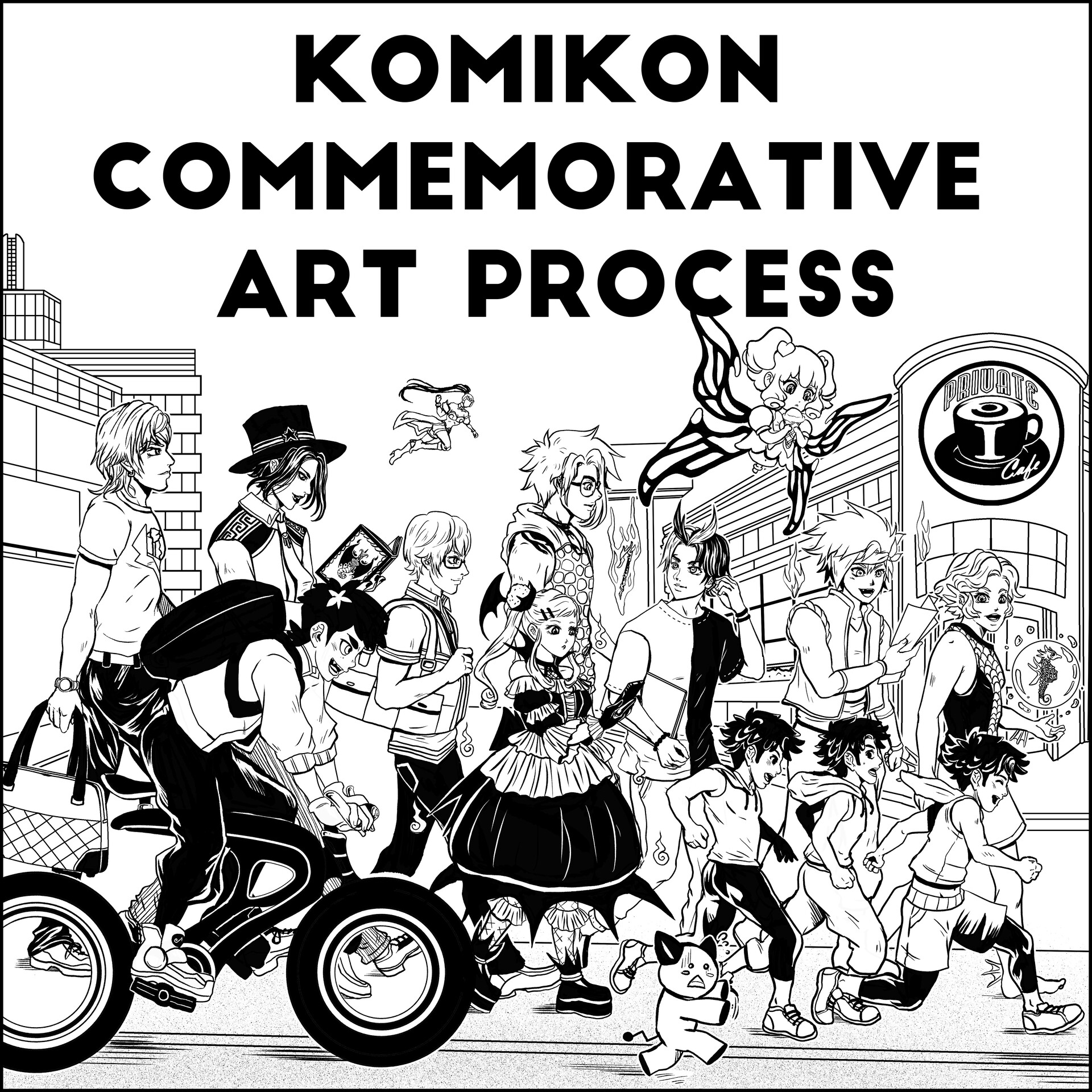 ArtStation - KOMIKON COMMEMORATIVE ART